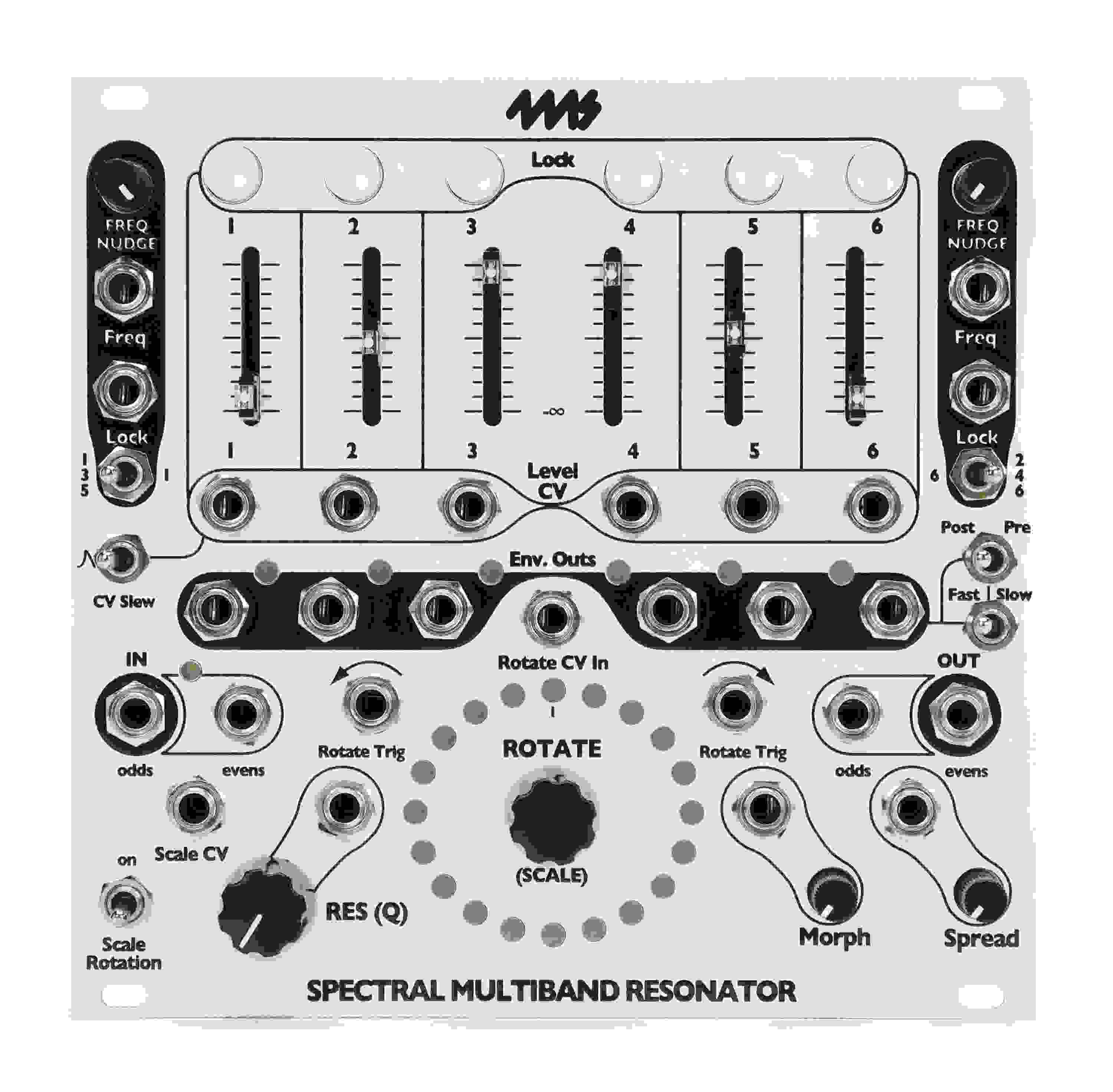 4ms Spectral Multiband Resonator Eurorack Module | Sweetwater