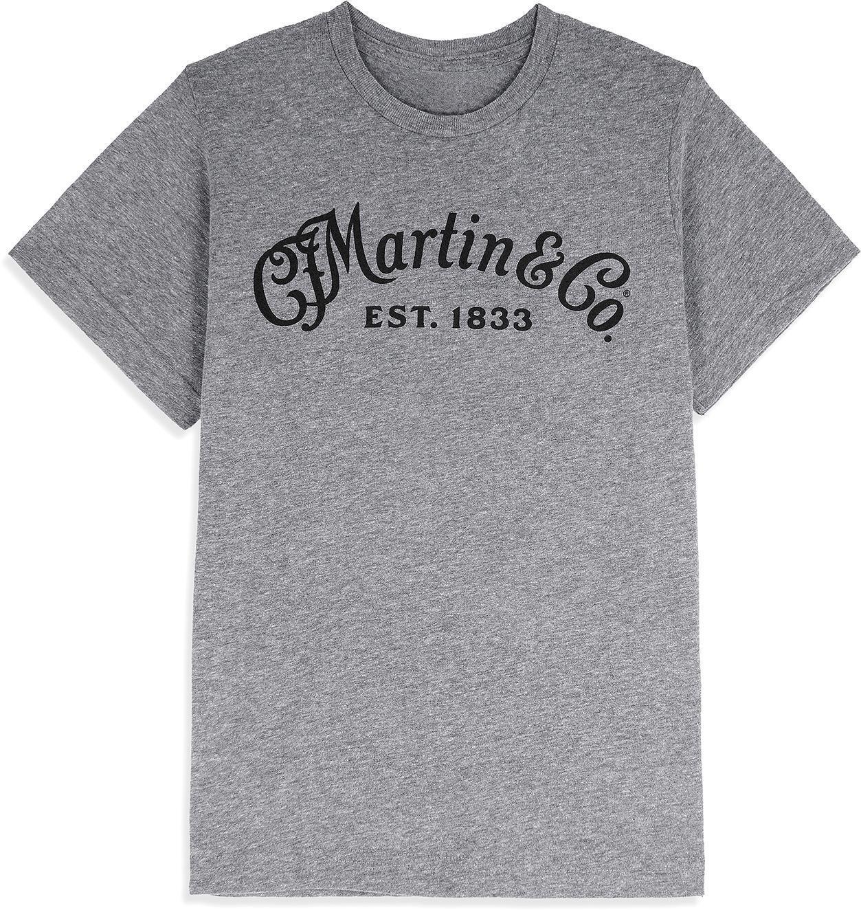 Martin Logo T-shirt - Granite Heather, Youth Small | Sweetwater