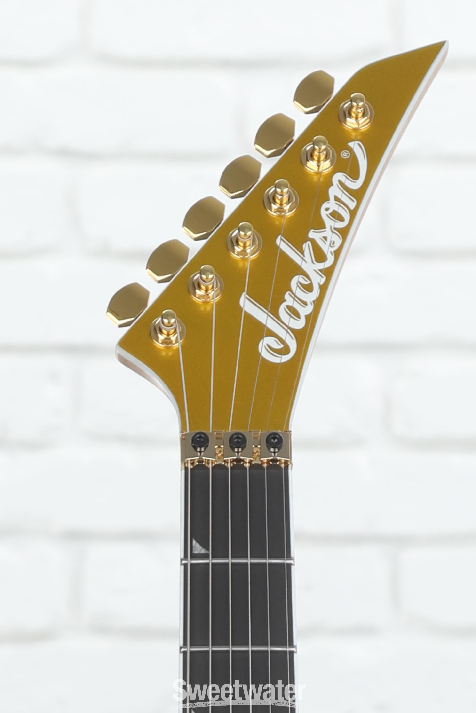 Jackson Pro Plus Series Soloist SLA3 Electric Guitar - Gold Bullion ...