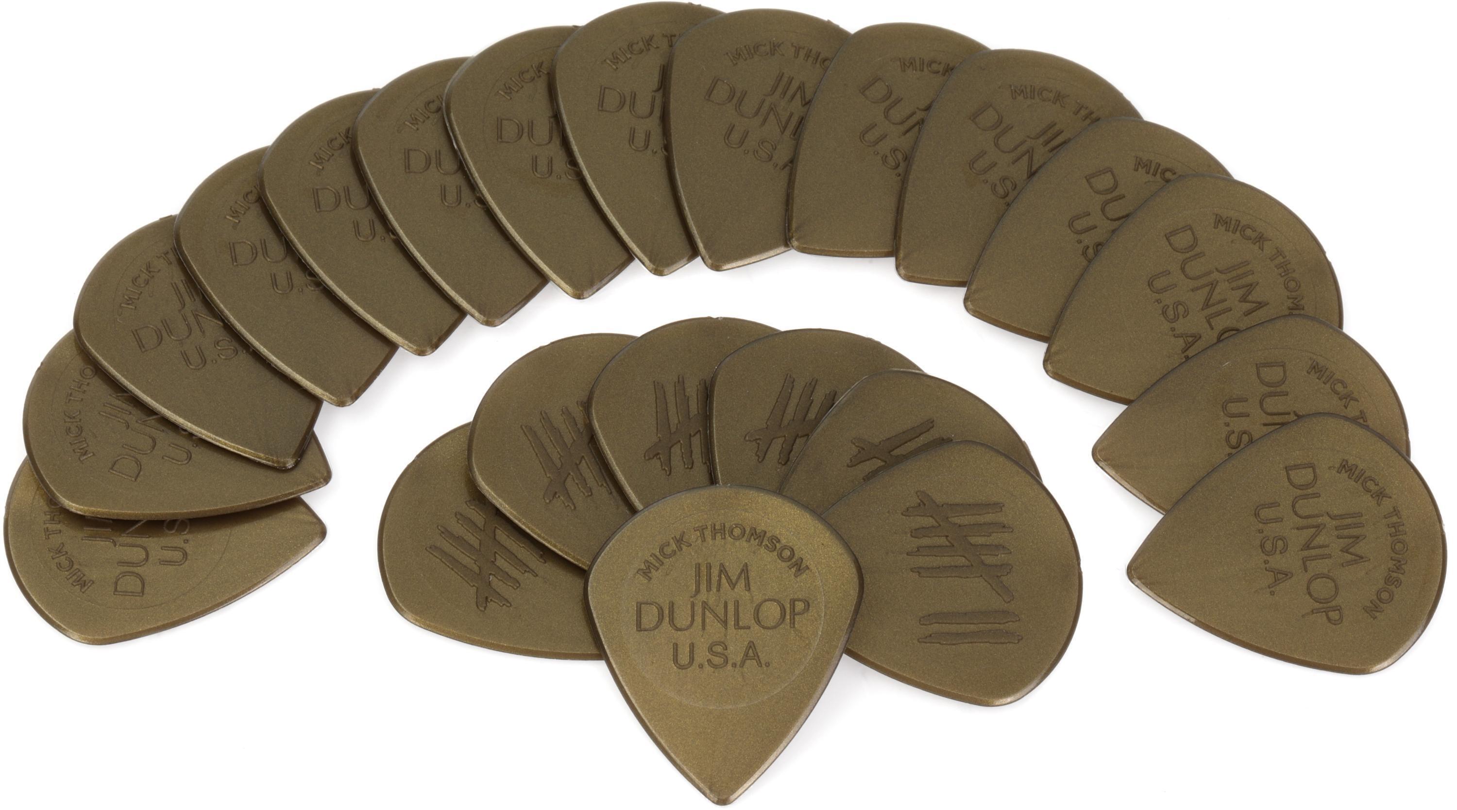 Dunlop 47PXLMTG Mick Thomson Custom Jazz III XL Picks -24-pack | Sweetwater