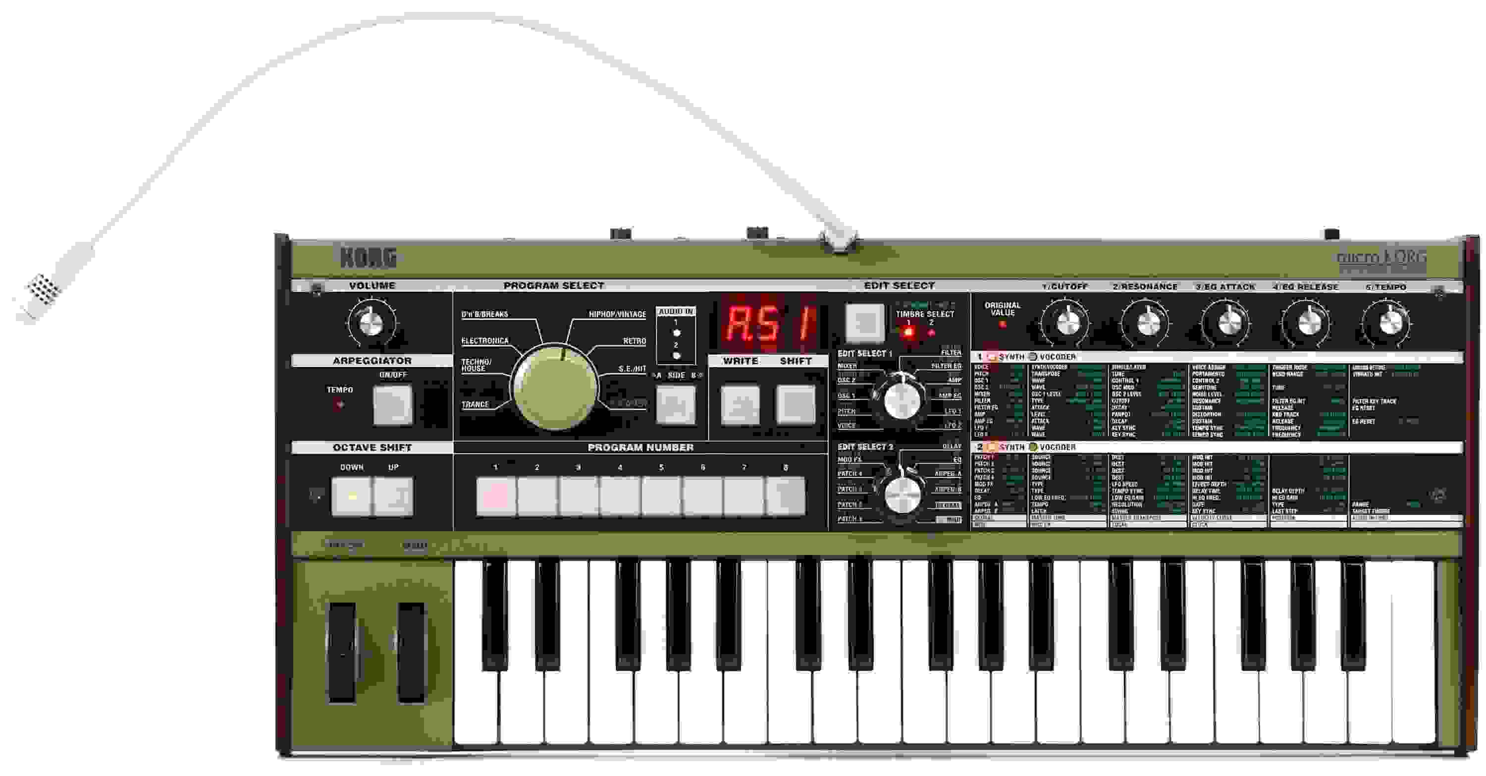 Korg microKORG Synthesizer with Vocoder | Sweetwater