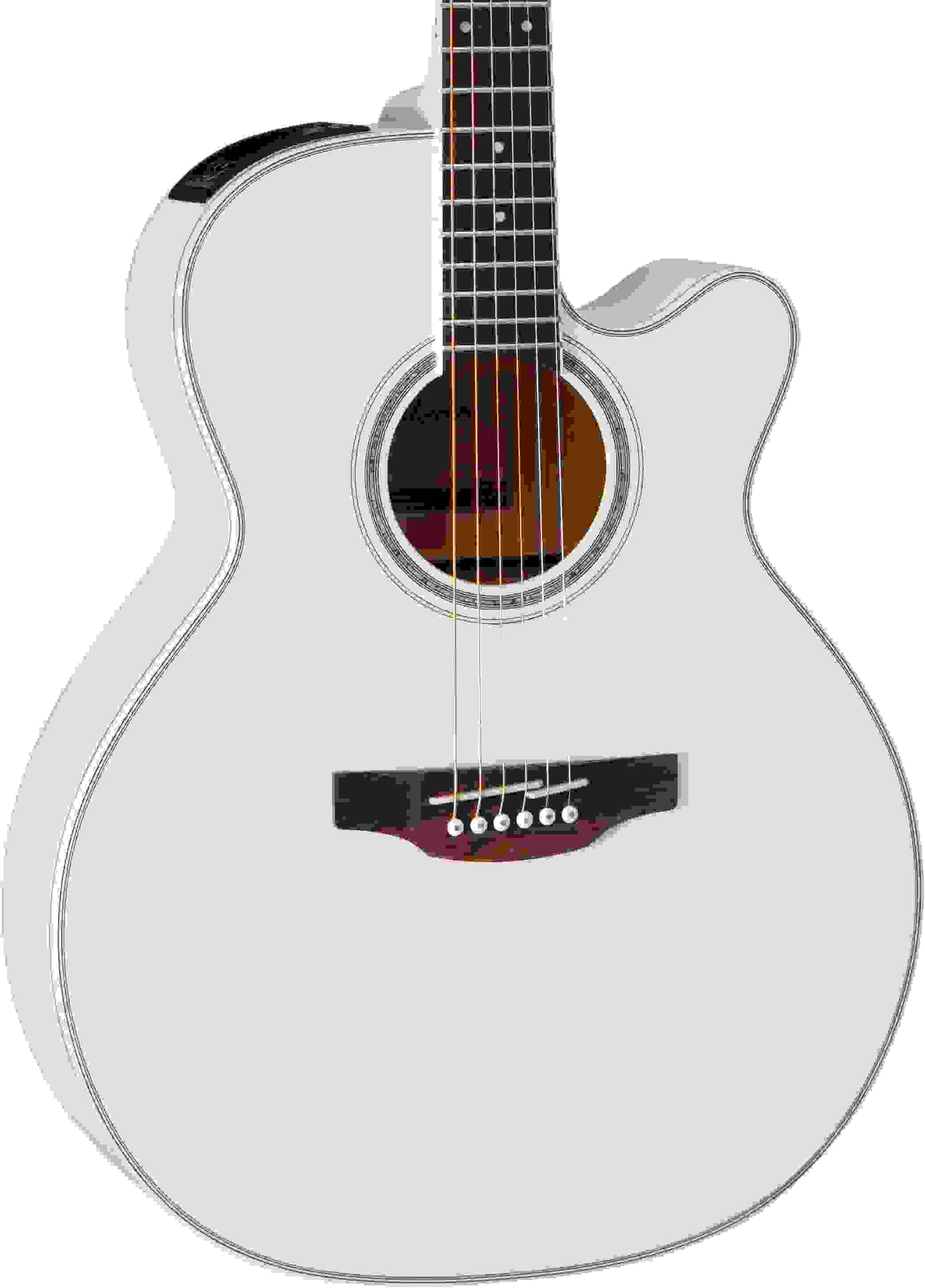 Takamine GN37CE NEX Acoustic-electric Guitar - Pearl White | Sweetwater