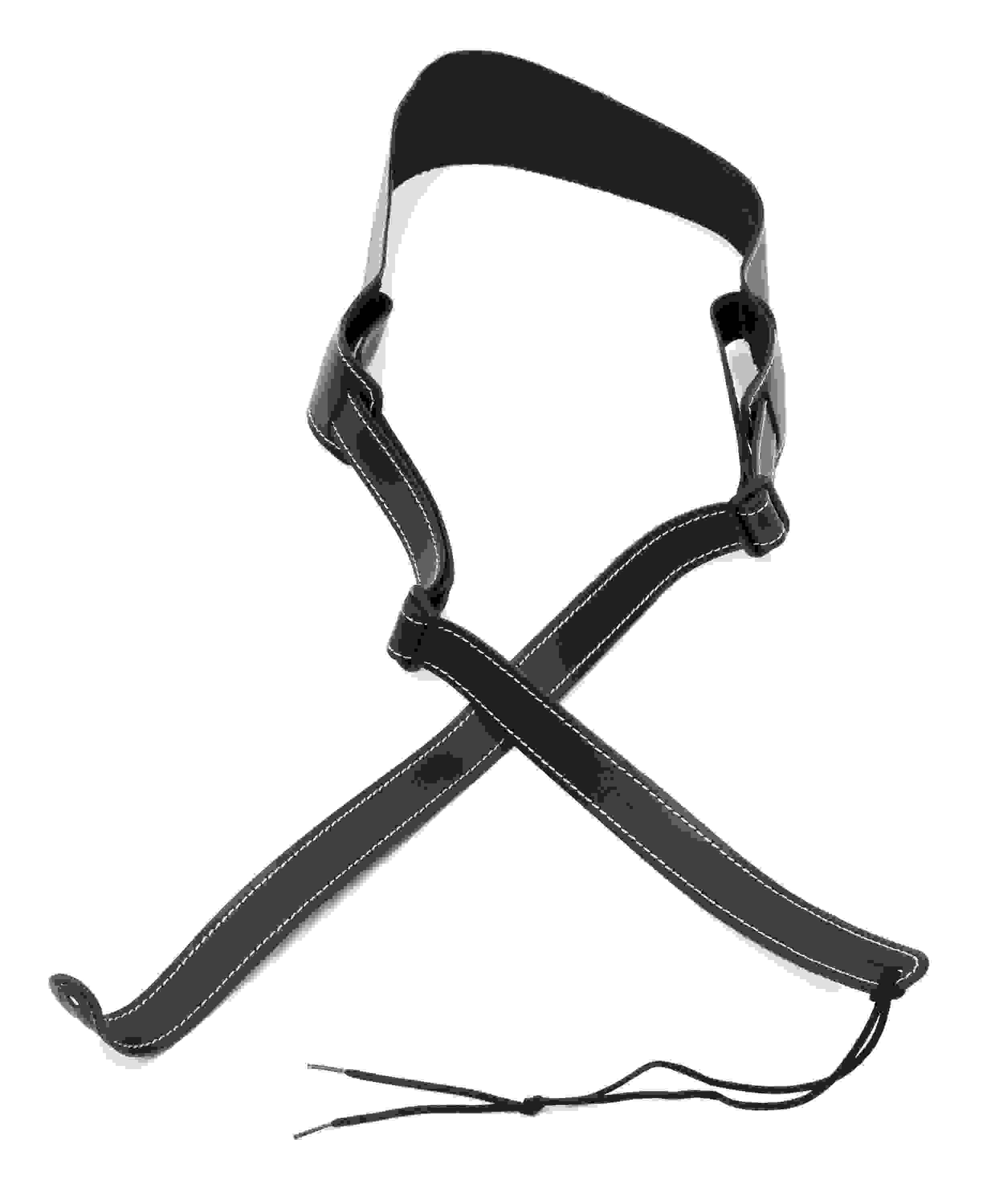 Martin Leather Sling Back Strap - Black | Sweetwater