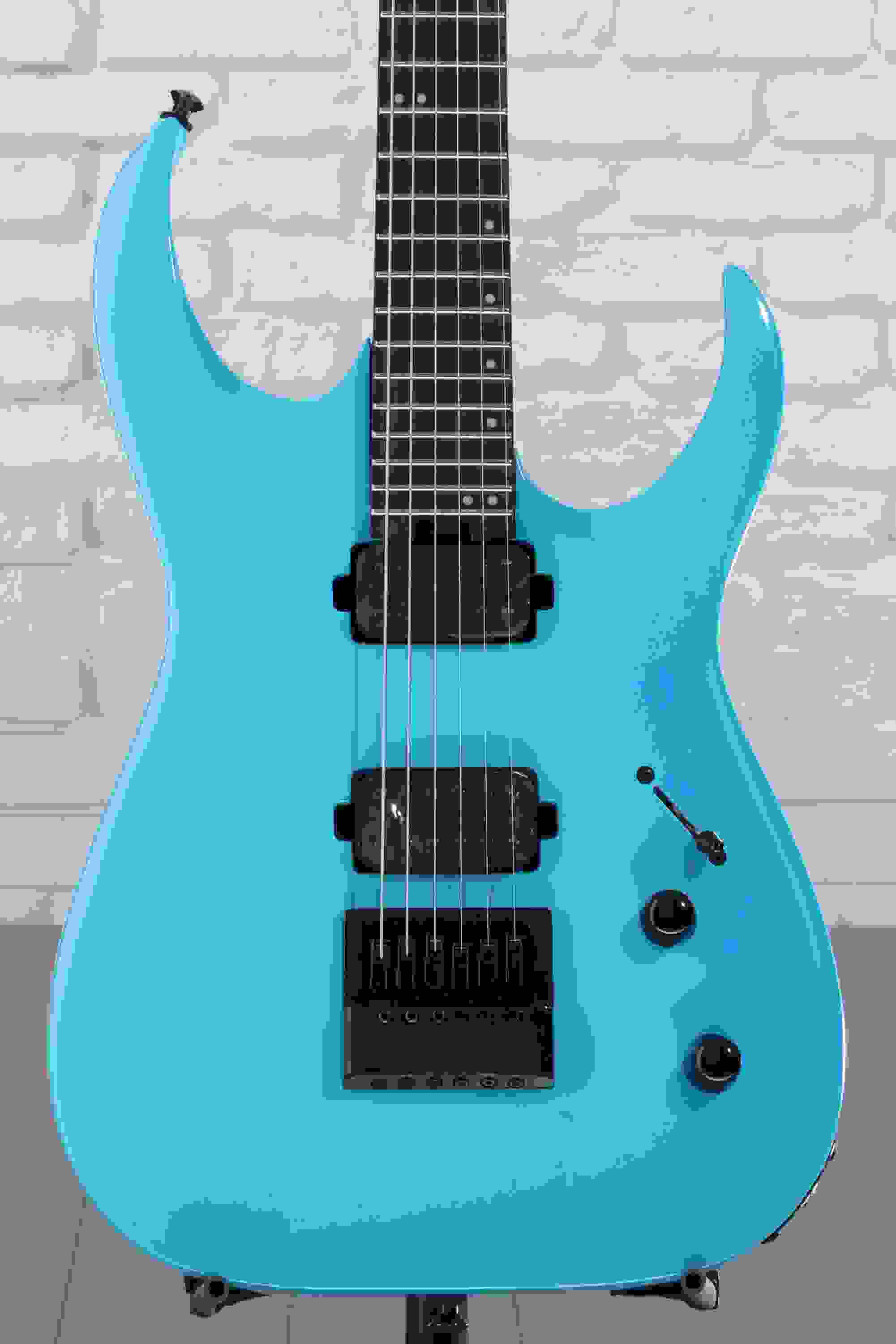Jackson Pro Plus Signature Misha Mansoor ET 6 Evertune Electric Guitar - Riviera Blue | Sweetwater