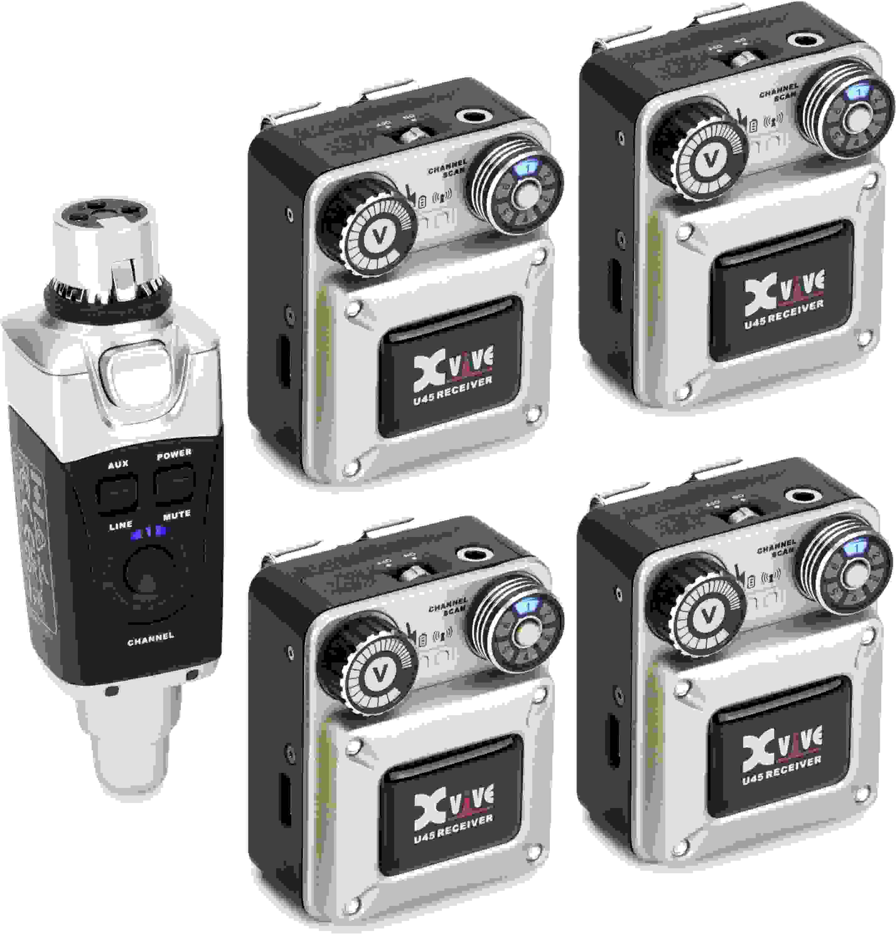 Xvive U45R4 Wireless In-ear Monitoring System - 5.8GHz | Sweetwater