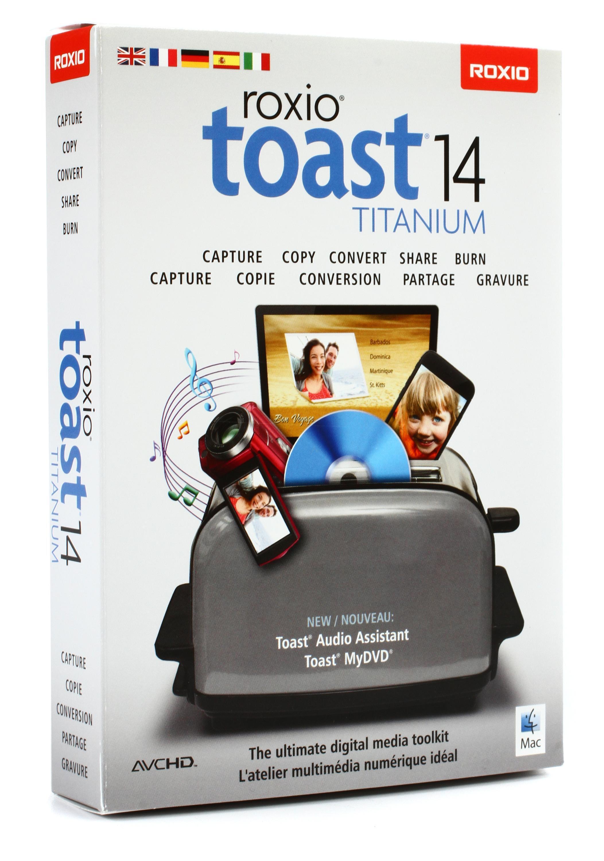 Roxio Toast 14 Titanium | Sweetwater