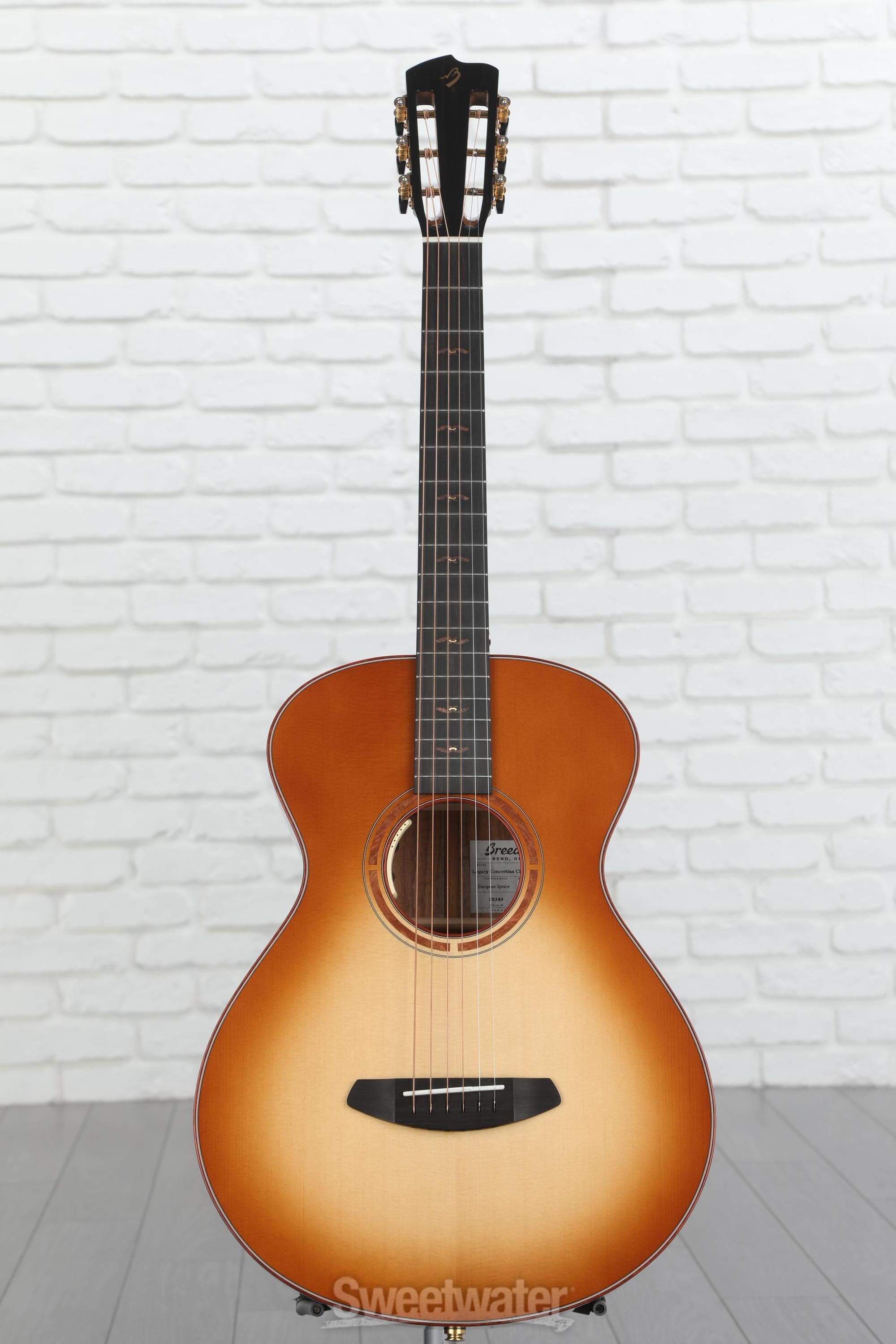 Breedlove Legacy Concertina E Acoustic-electric Guitar - Cinnamon Burst ...