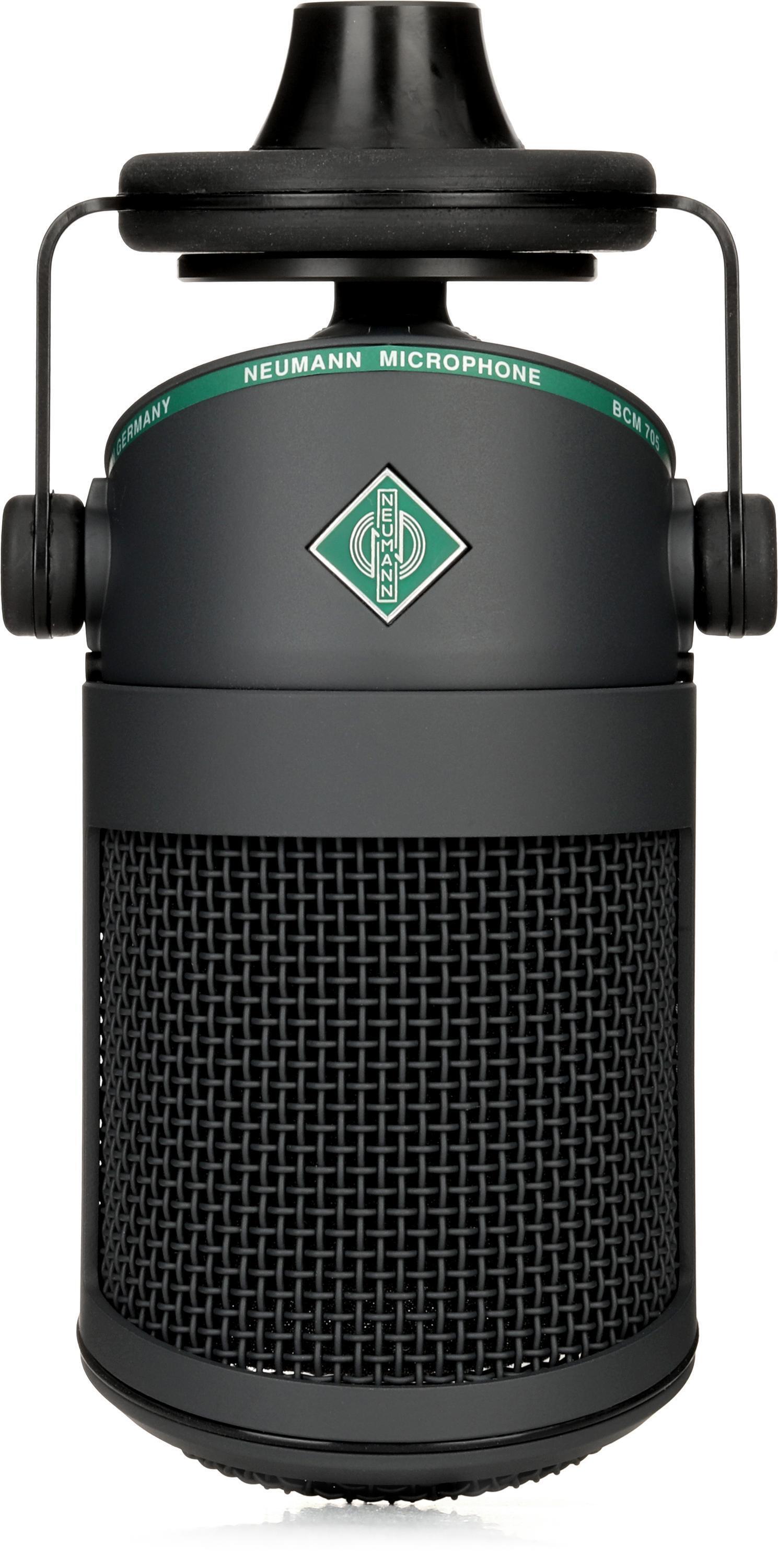 Neumann BCM 705 MT Dynamic Broadcast Microphone - Black | Sweetwater