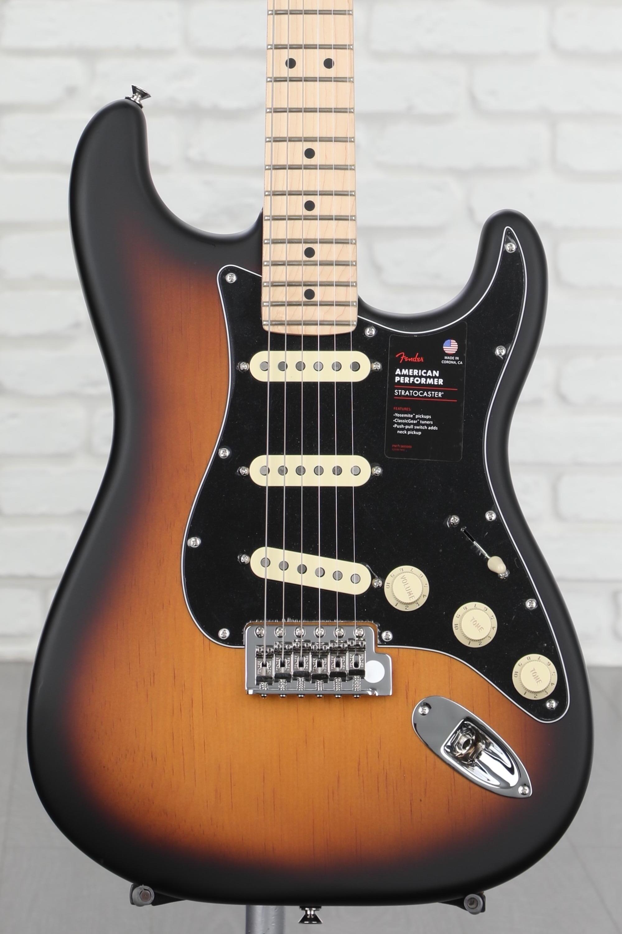Fender Limited-edition American Performer Timber Stratocaster - 2-color ...