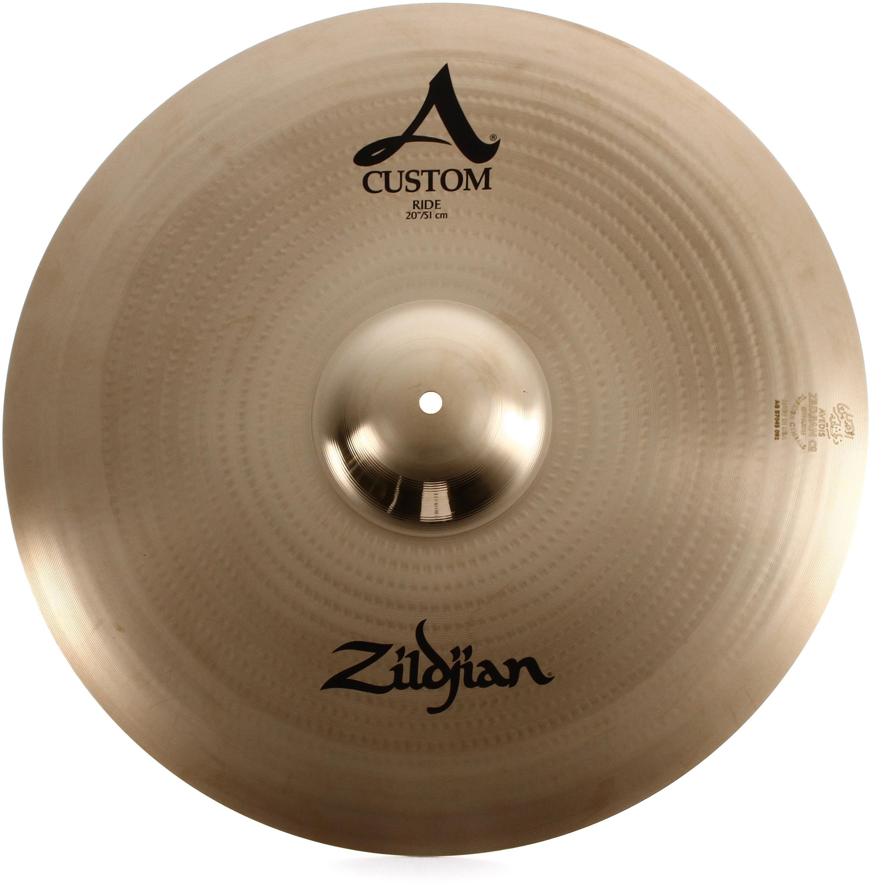 Zildjian 20-inch A Custom Ride Cymbal | Sweetwater