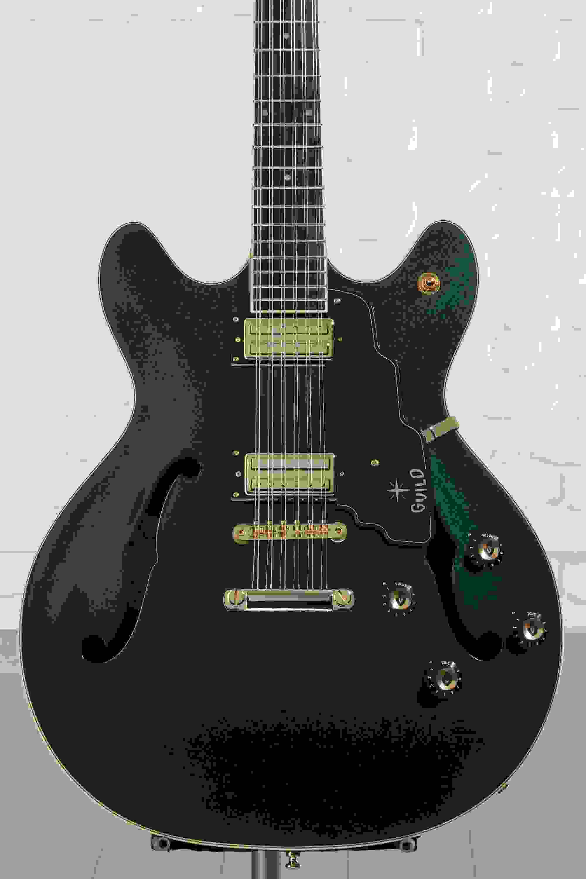 Guild Starfire IV 12-string Semi-hollow Electric Guitar - Crater Lake ...