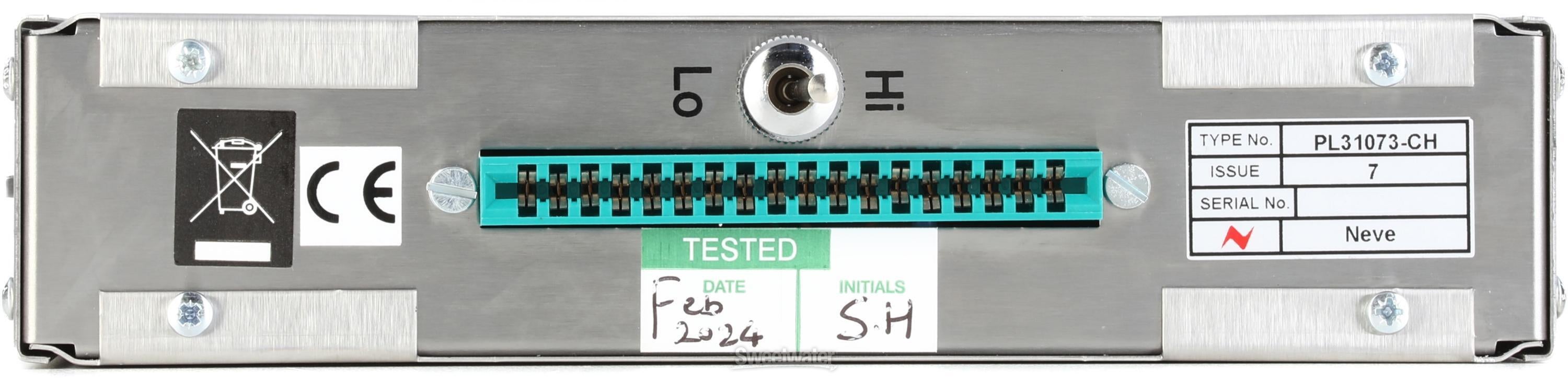 Neve 1073 80-series Microphone Preamp & EQ (horizontal Neve 1073 80-series Microphone Preamp & EQ (horizontal