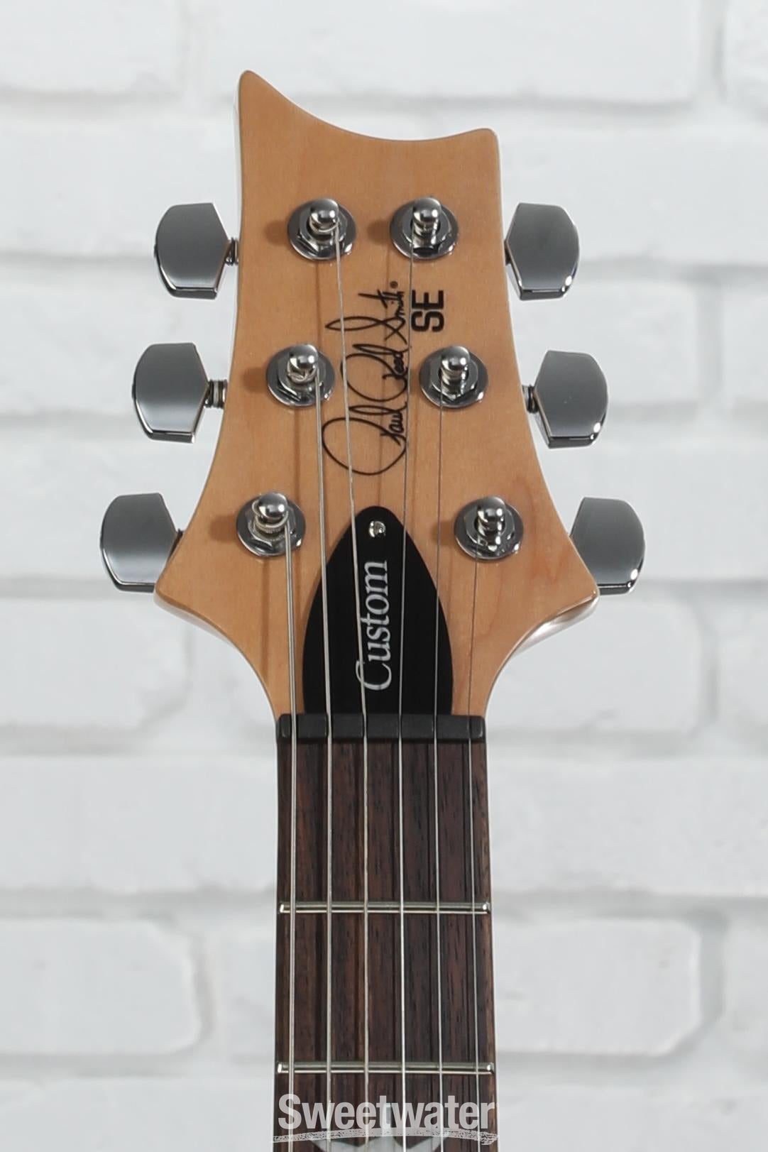 PRS SE Custom 24 Exotic Electric Guitar - Lake Blue | Sweetwater