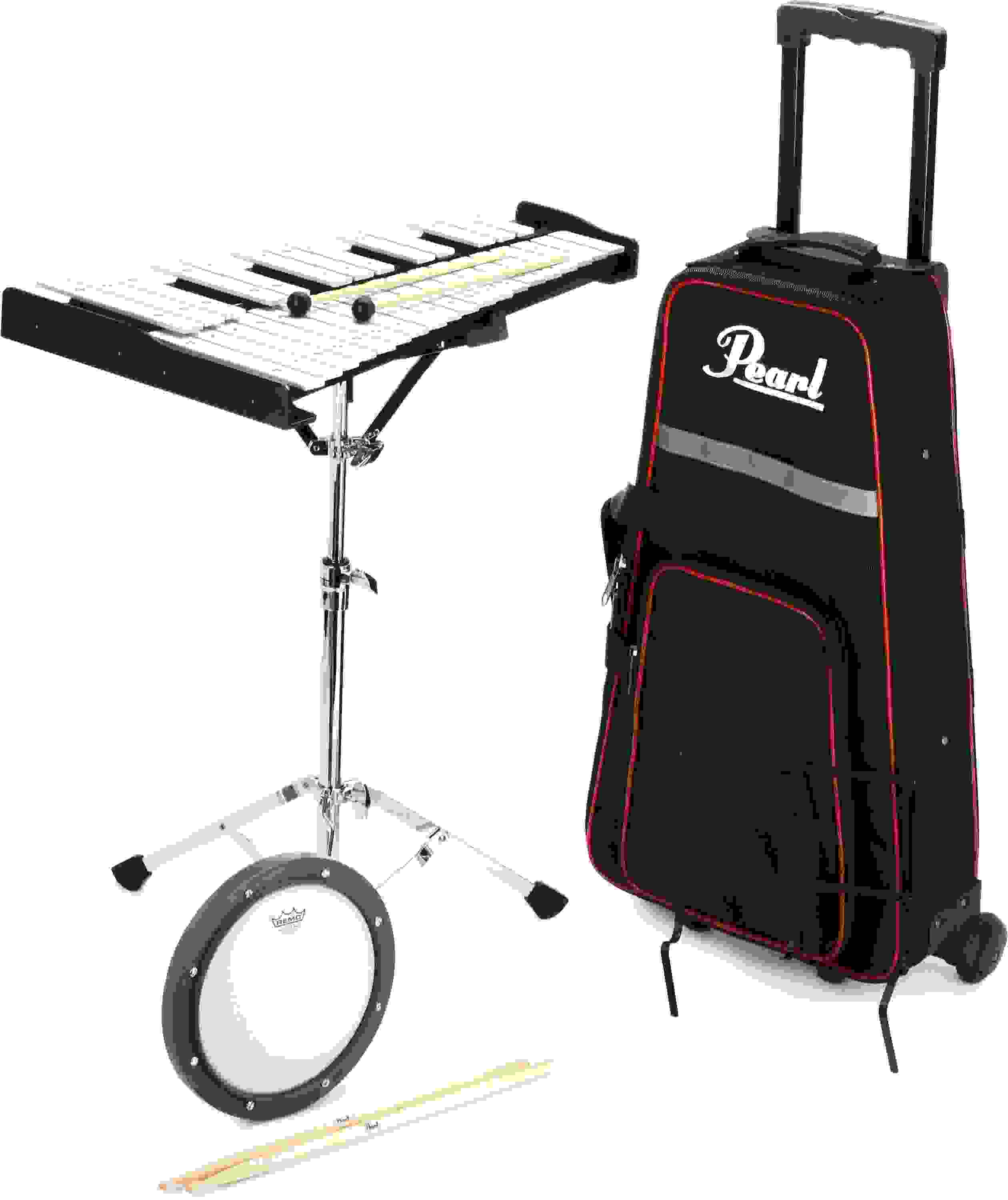 Pearl 910 PK Series Educational Kit - Rolling Case | Sweetwater