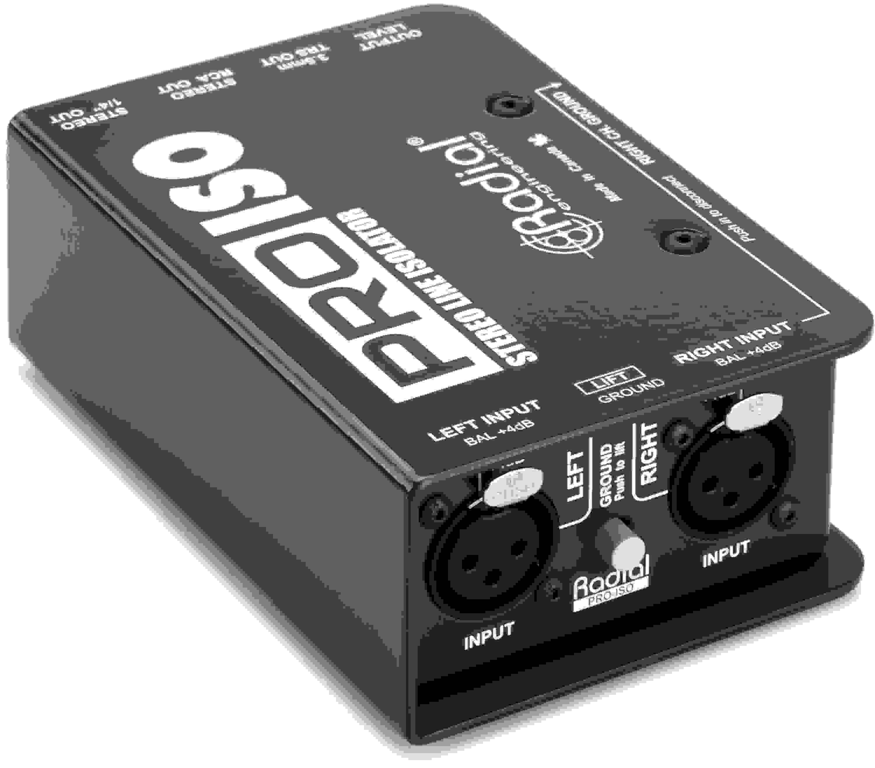 Radial Pro-Iso Stereo XLR Isolator and Converter | Sweetwater