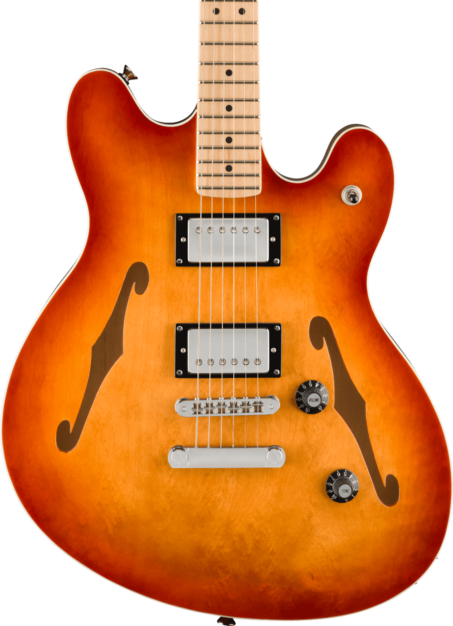 Squier Affinity Series Starcaster Deluxe Semi-hollowbody Electric ...