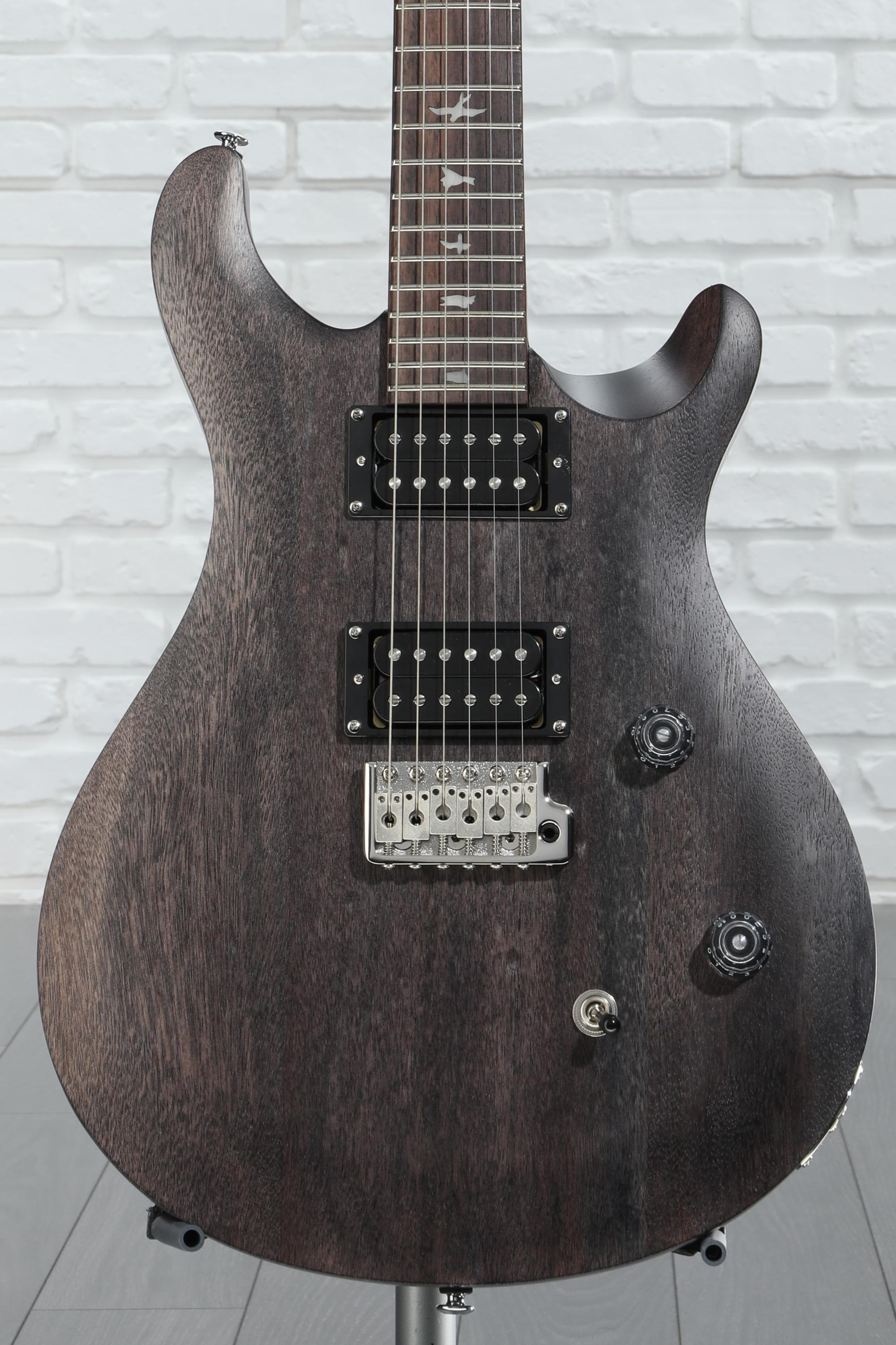 PRS SE CE 24 Standard Satin Electric Guitar - Charcoal Satin | Sweetwater