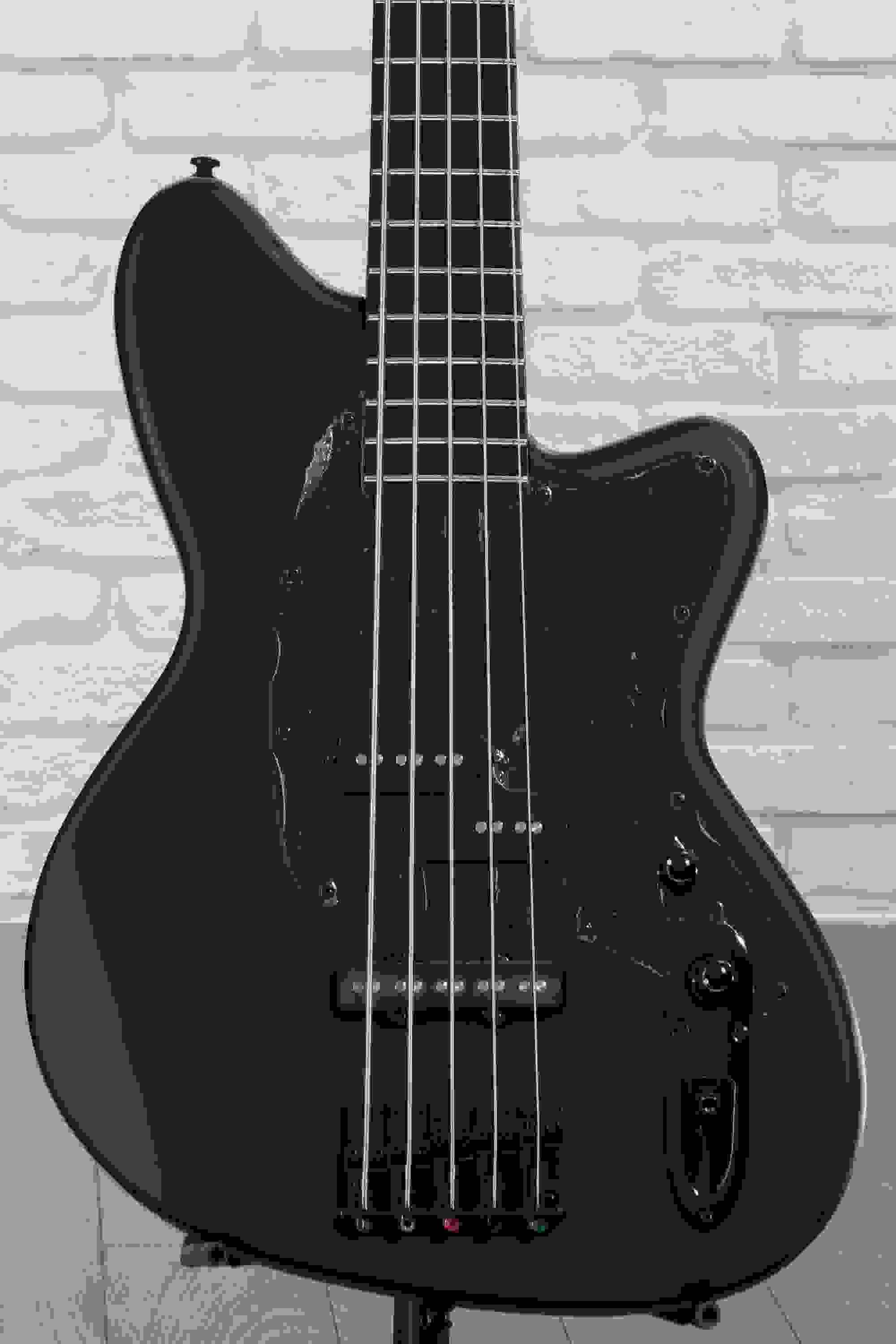 Ibanez Talman 5-string Bass Guitar - Black Flat | Sweetwater