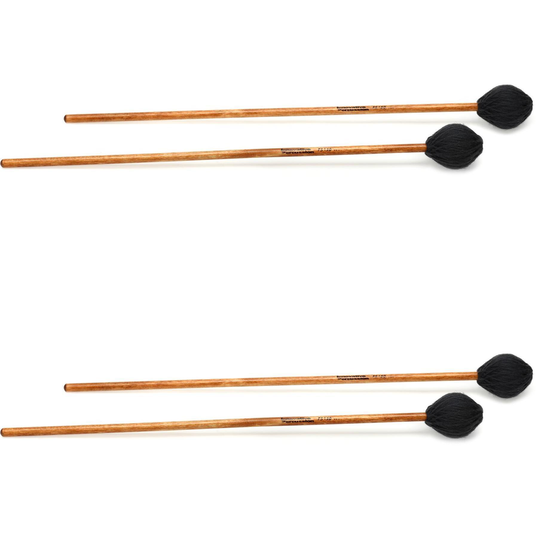 Innovative Percussion FS150 Field Soft Marimba Mallets - Gray Yarn ...