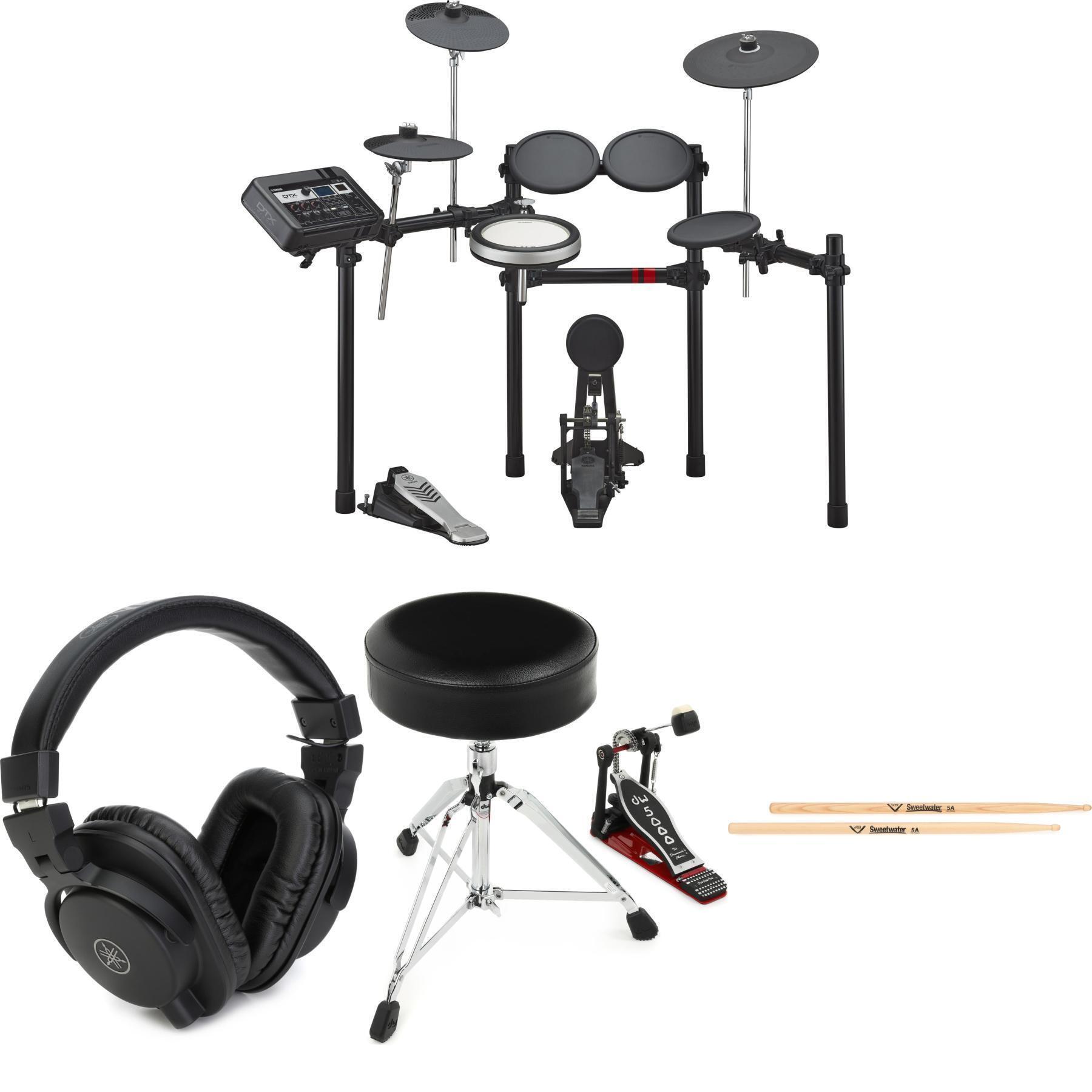 Yamaha DTX6K-X Electronic Drum Set Essentials Bundle | Sweetwater