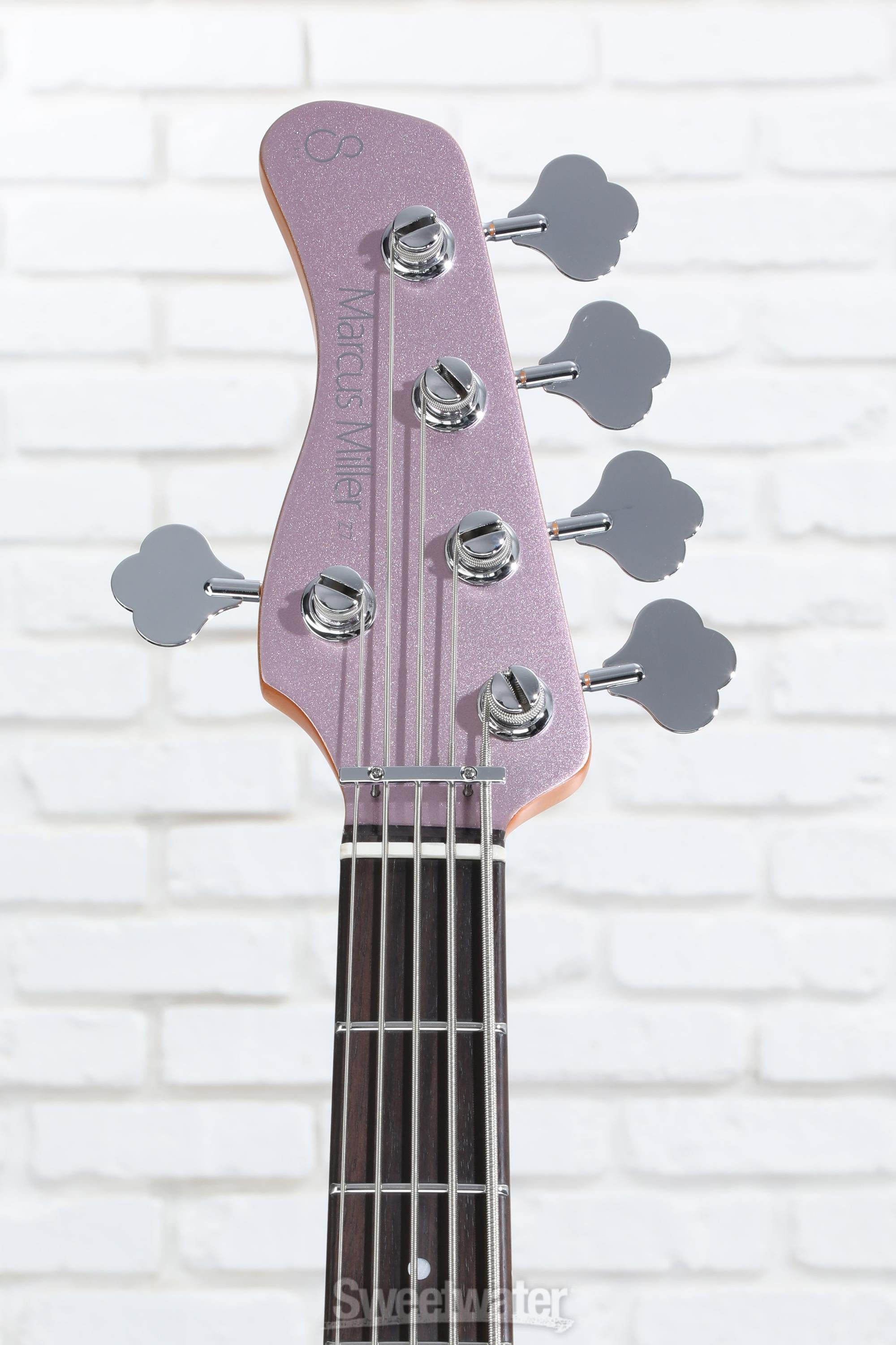 Sire Marcus Miller Z7 Left-handed 5-string Bass Guitar - Burgundy ...