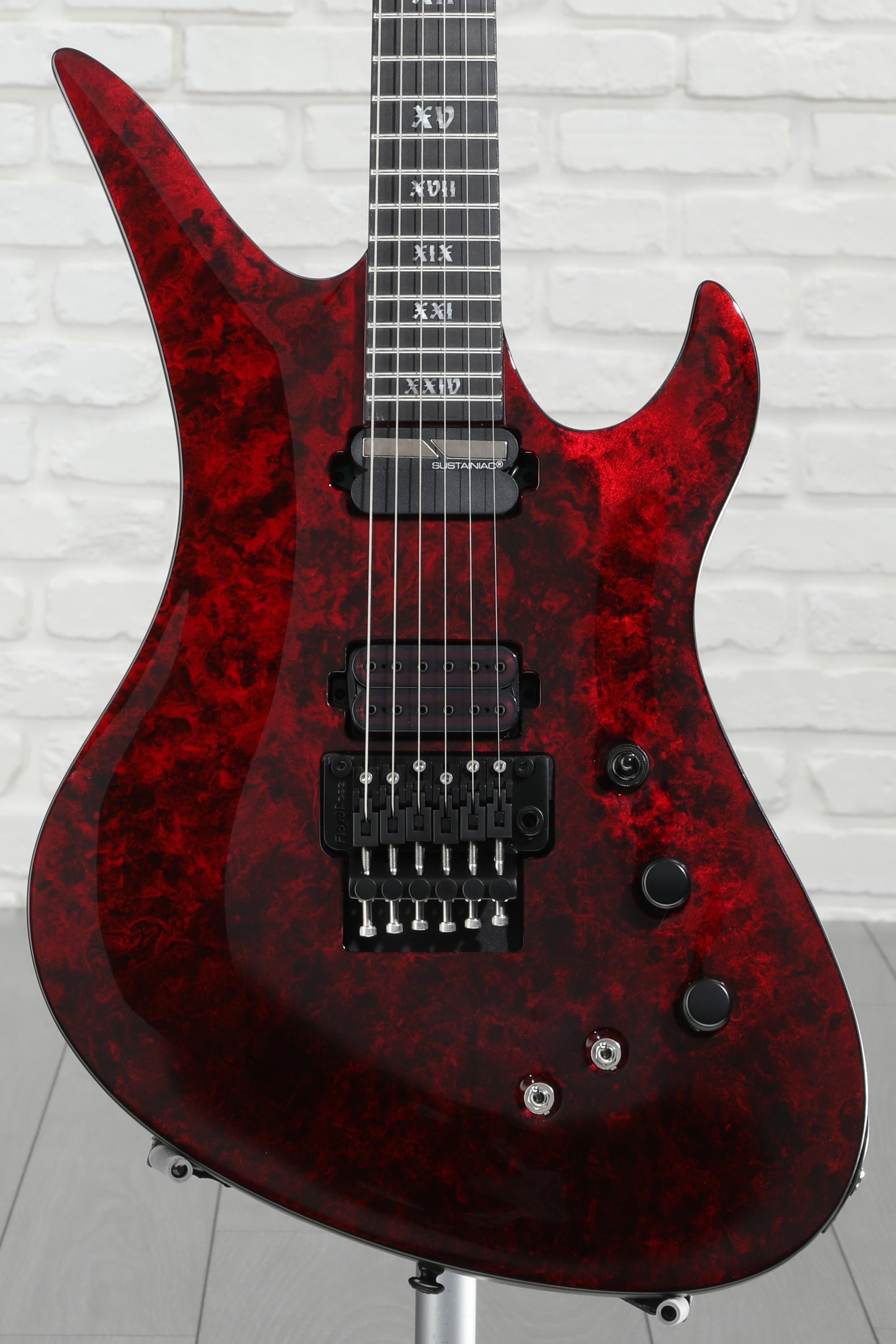 Schecter Avenger FR S Apocalypse Electric Guitar - Red Reign | Sweetwater