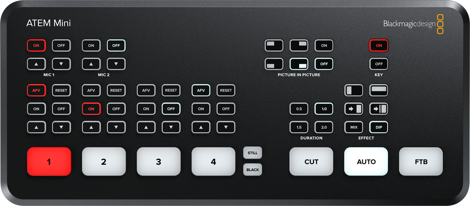 Blackmagic Design ATEM Mini Live Production Switcher | Sweetwater