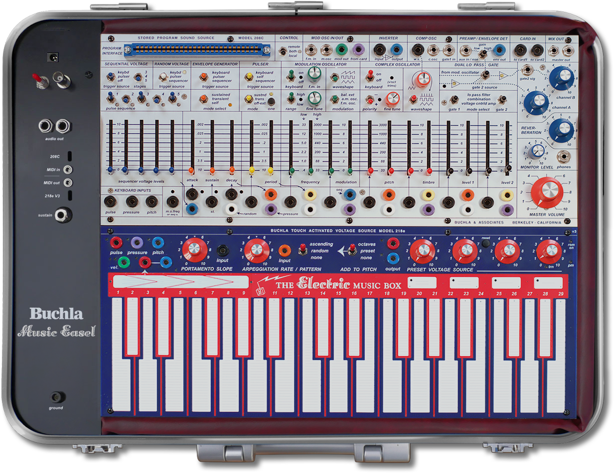 Buchla Music Easel Keyboard Synthesizer - Retro Edition | Sweetwater