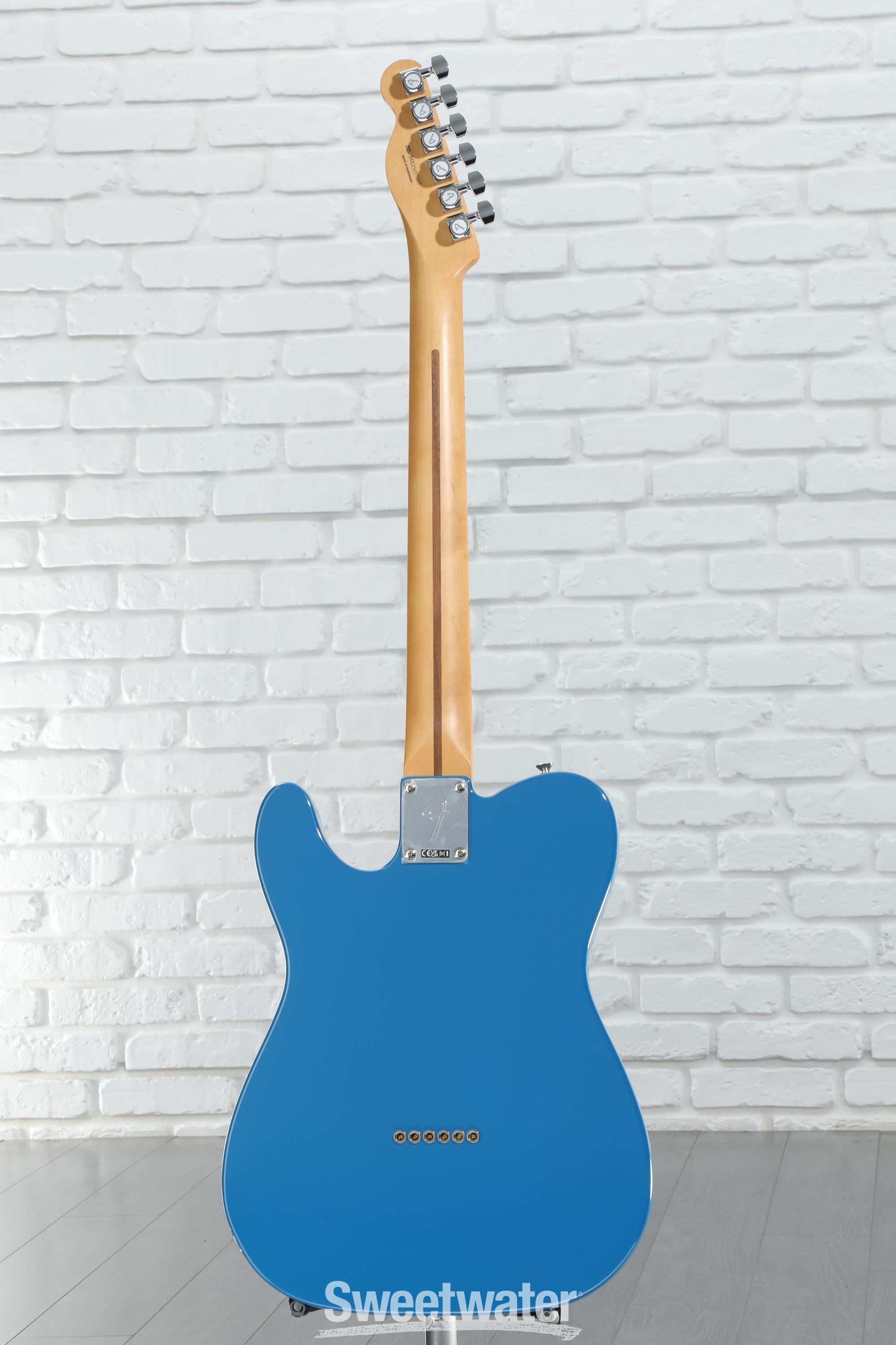 Fender Player II Modified Telecaster Electric Guitar - Electric Blue, Maple Fingerboard | Sweetwater