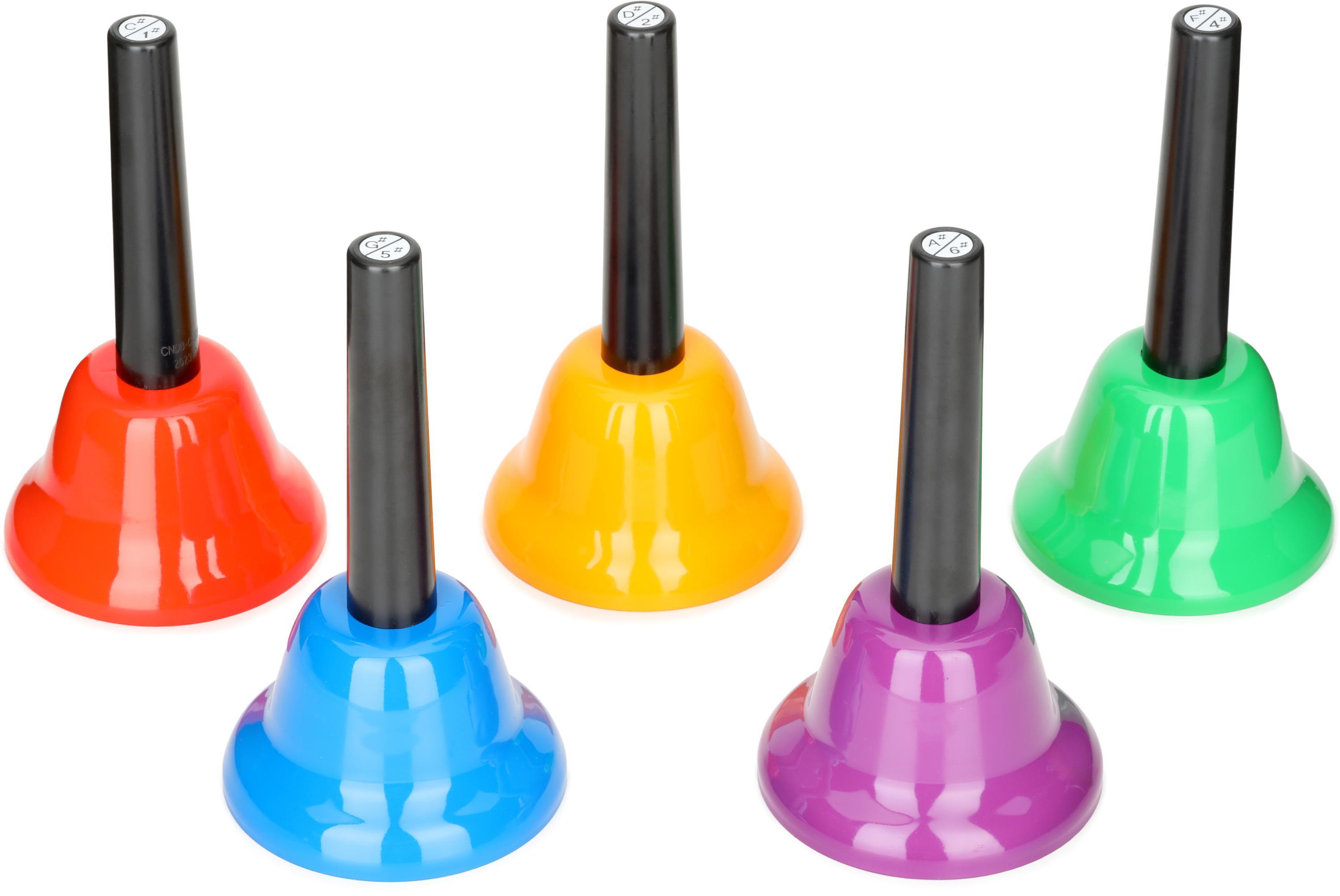 Rhythm Band Chroma-Notes 5-note Chromatic Add-on Handbells | Sweetwater