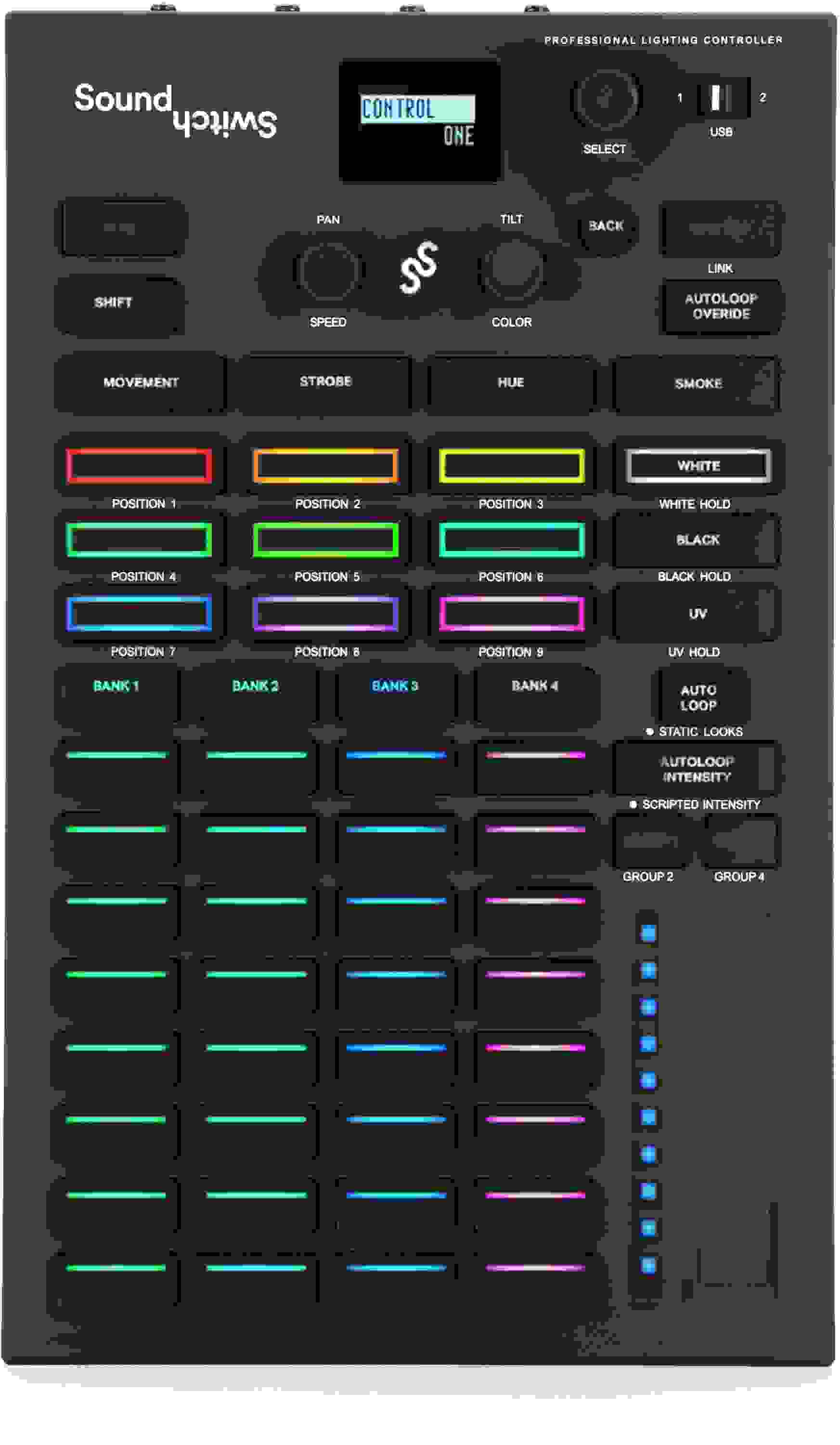 SoundSwitch Control One Lighting Controller / Interface | Sweetwater