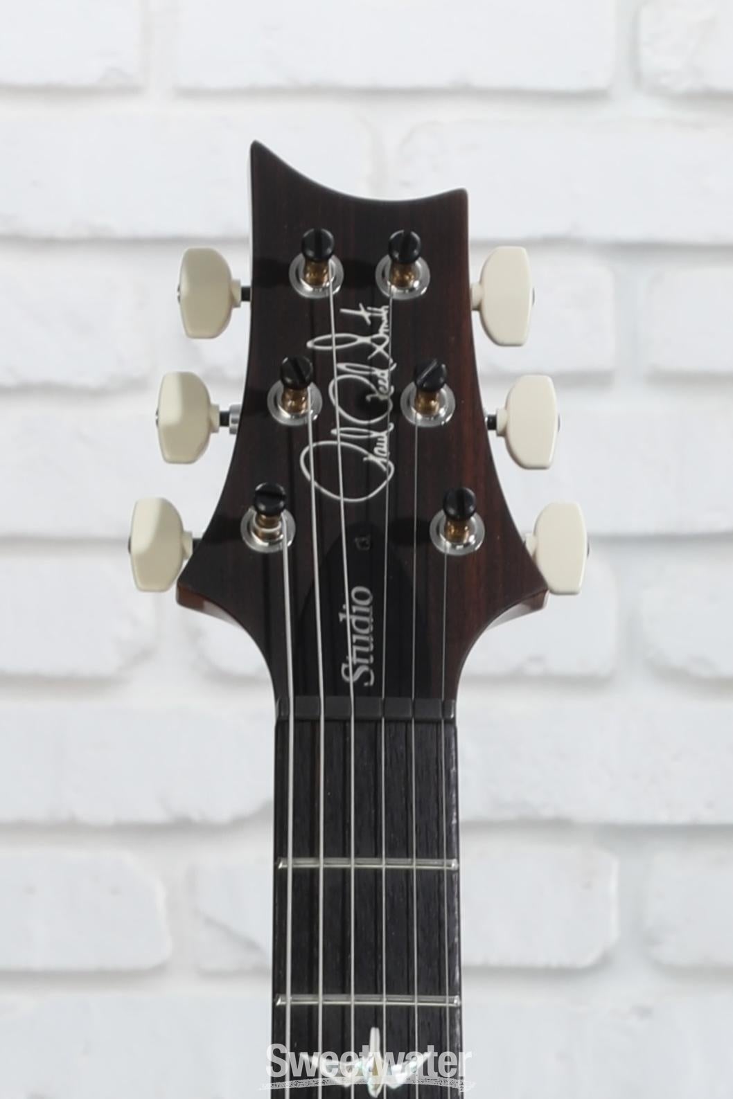 PRS Studio Electric Guitar - Black Gold Wraparound Burst/Natural Back ...