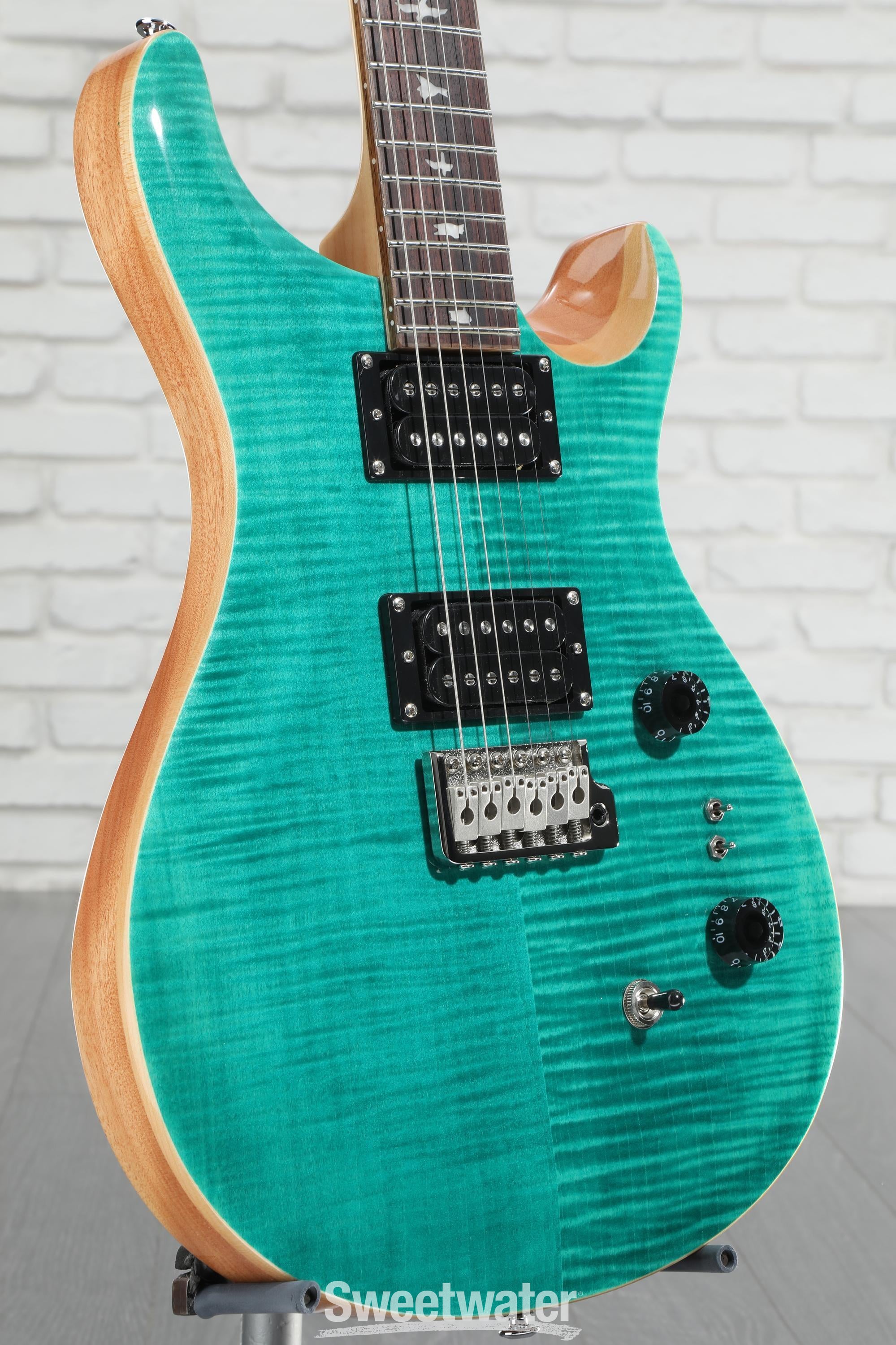 PRS SE Custom 24-08 Electric Guitar - Turquoise | Sweetwater