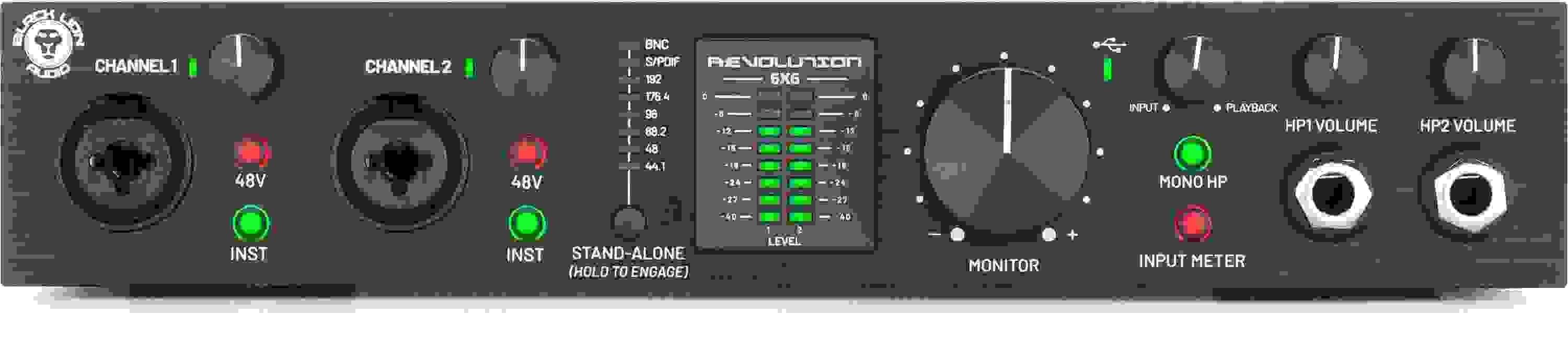 Black Lion Audio Revolution 6x6 USB Audio Interface | Sweetwater