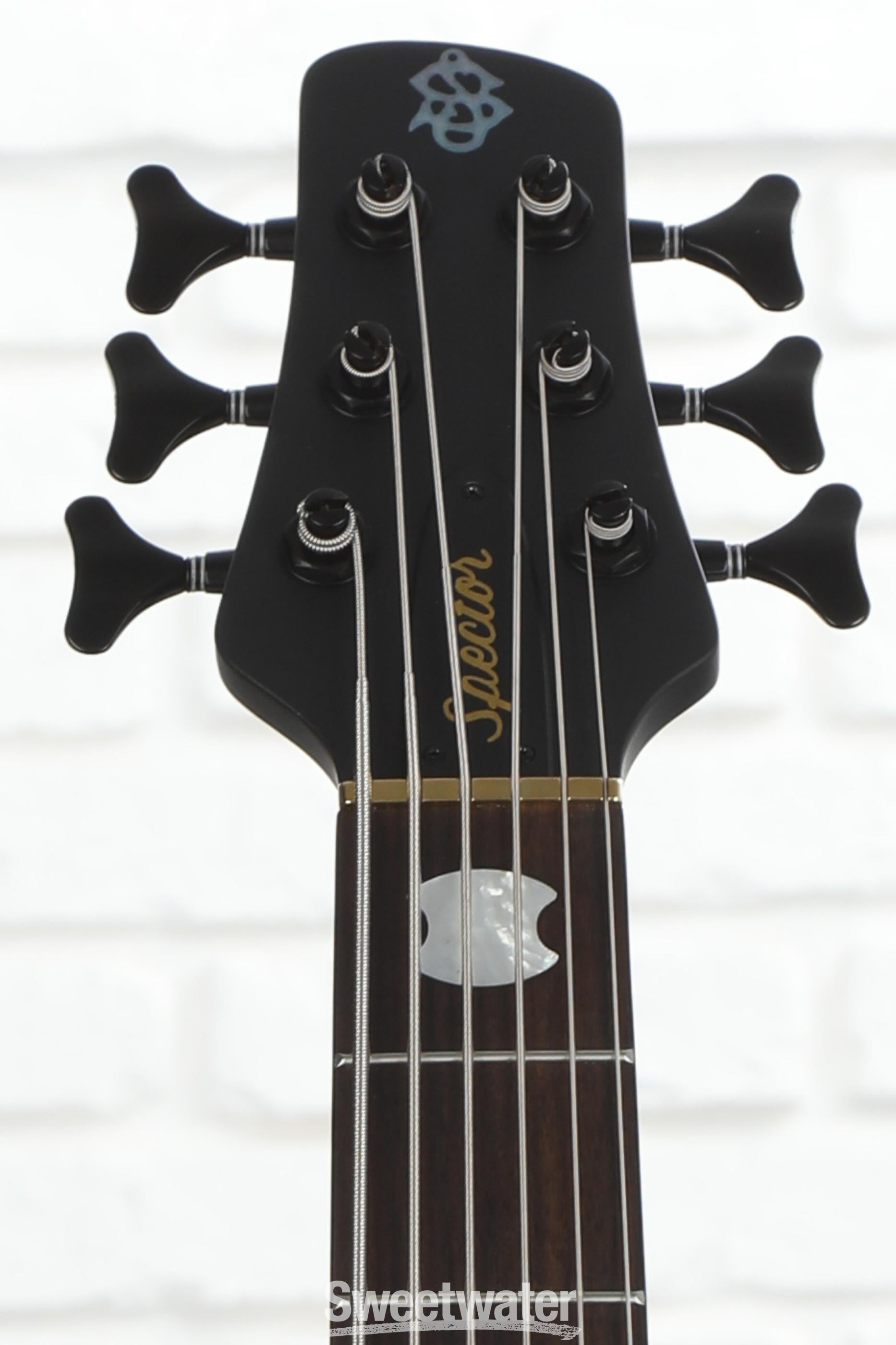 Spector Euro 6 Lx Electric Bass Guitar Haunted Moss Sweetwater