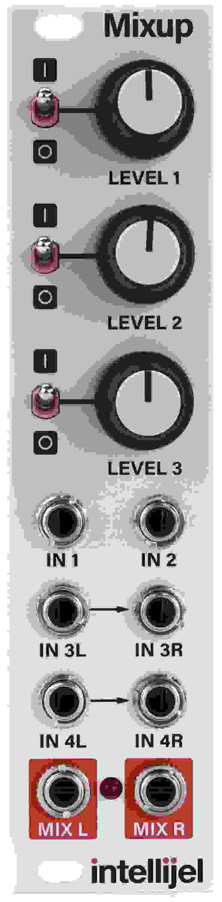 Intellijel Mixup Eurorack Mixer Module | Sweetwater