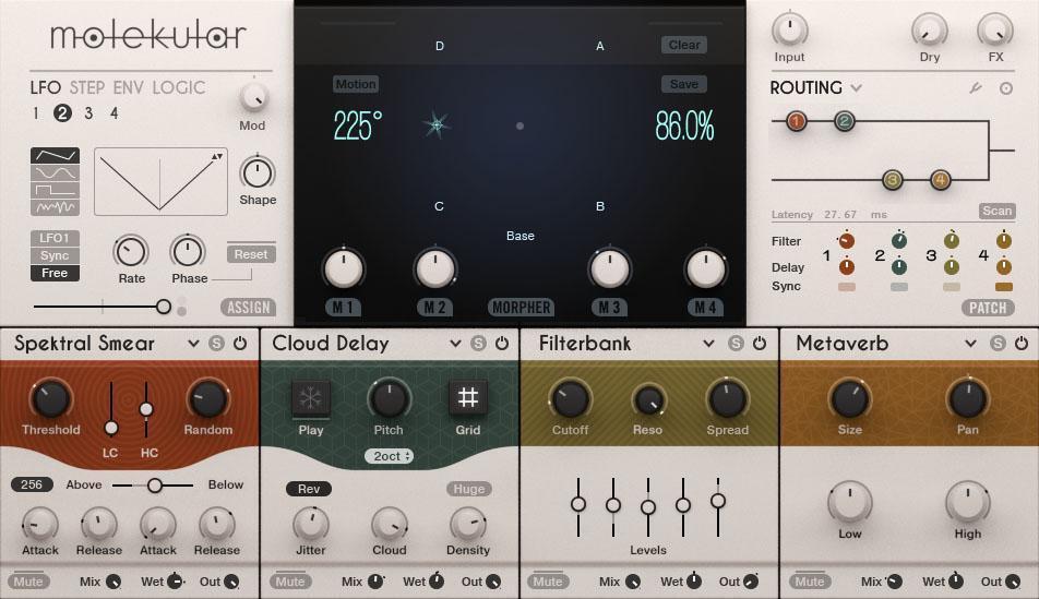 Native Instruments Molekular Modular Multi-effects Plug-in | Sweetwater