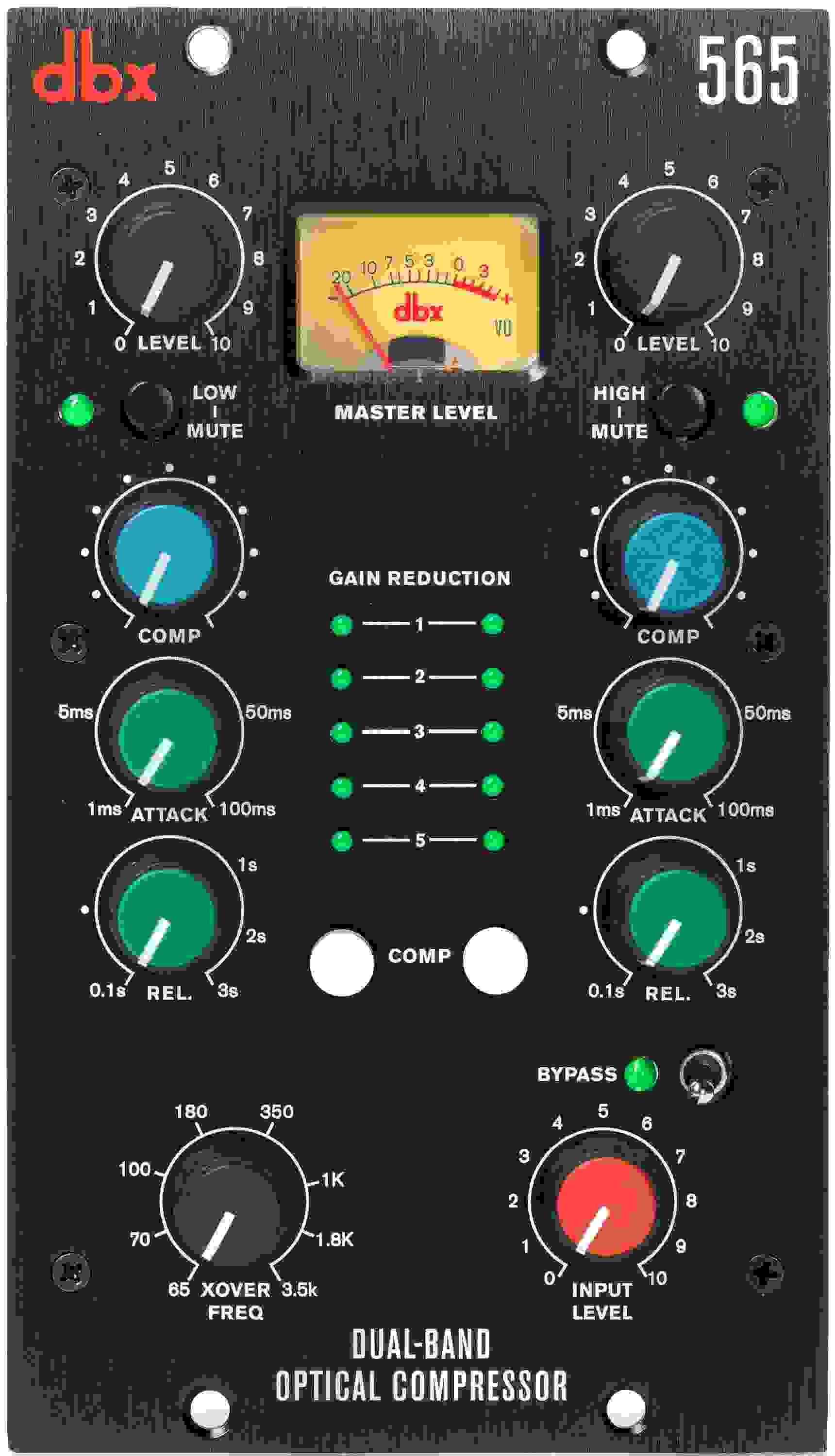 dbx 565 Dual-band Optical Compressor | Sweetwater