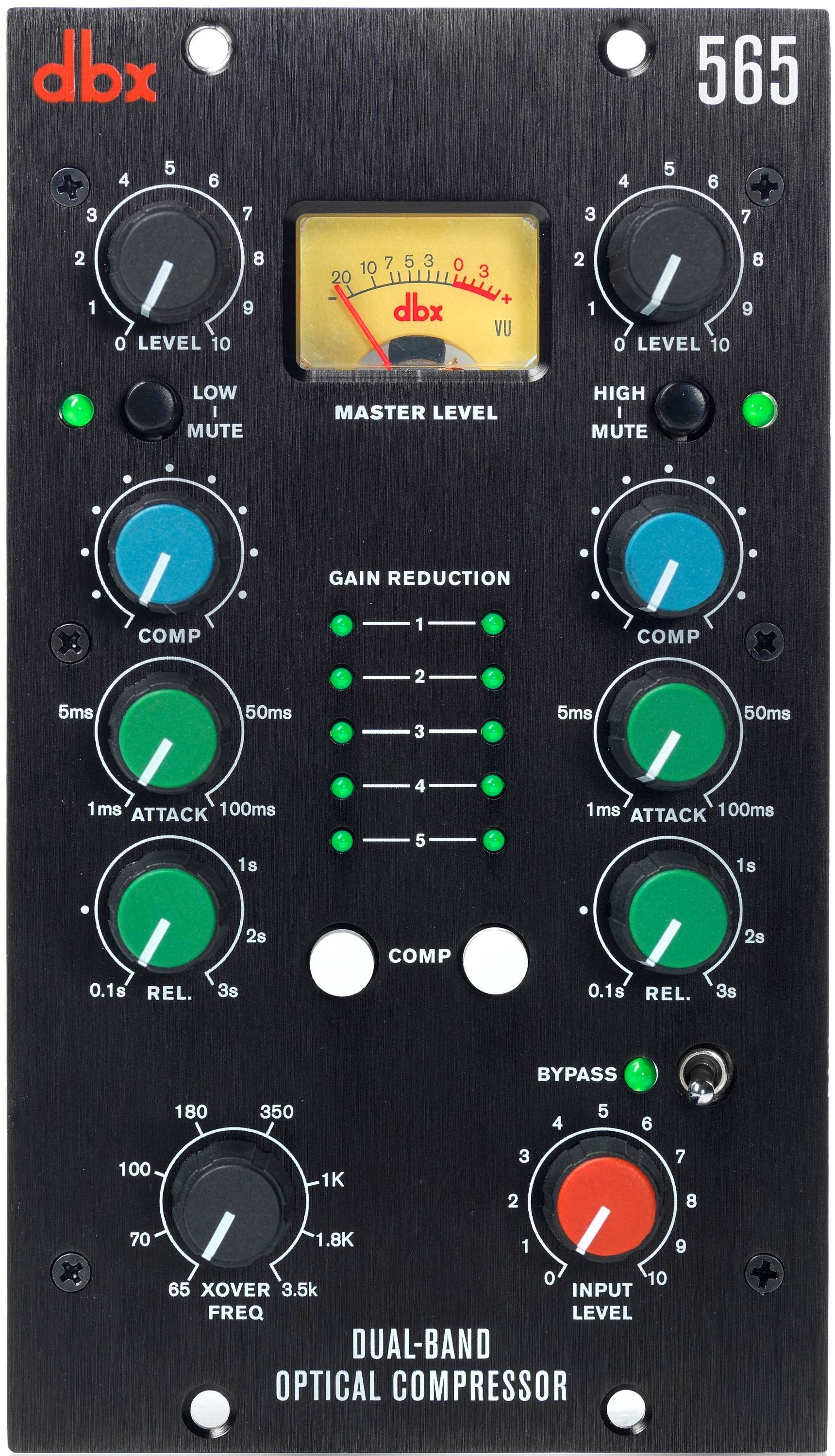 dbx 565 Dual-band Optical Compressor | Sweetwater