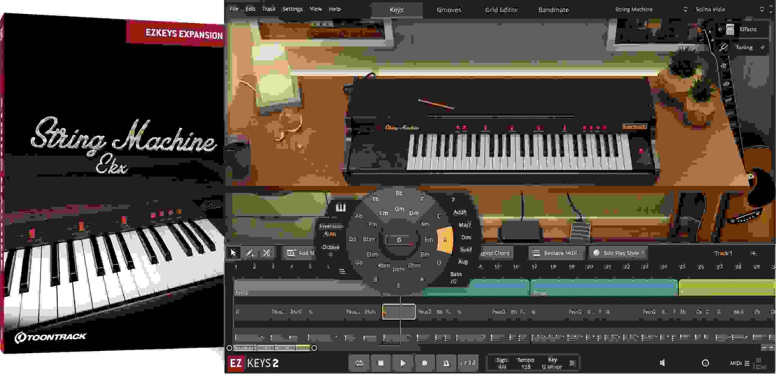 Toontrack String Machines EKX Sound Expansion for EZkeys | Sweetwater