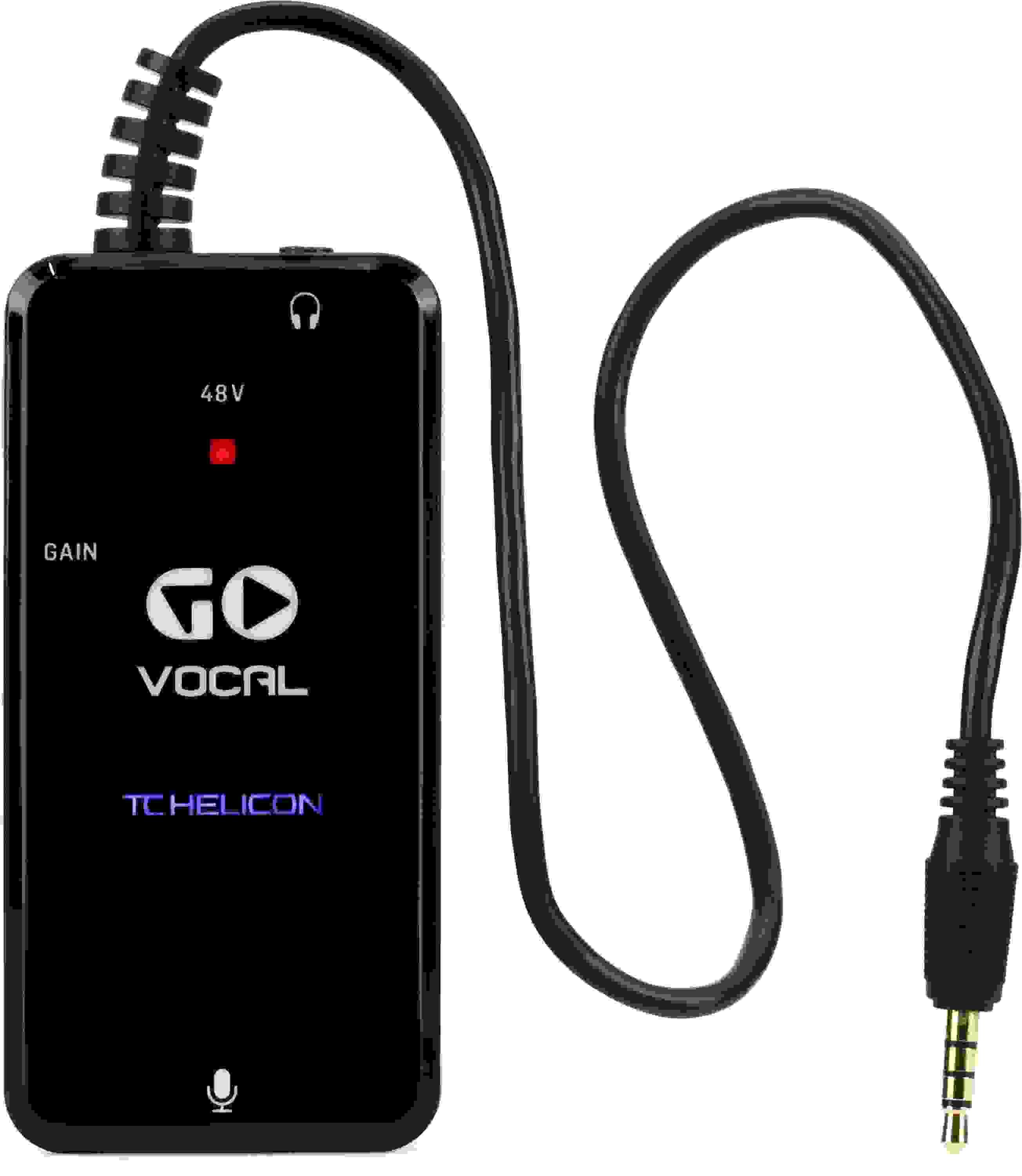 TC-Helicon GO VOCAL Microphone Preamp for Mobile Devices | Sweetwater