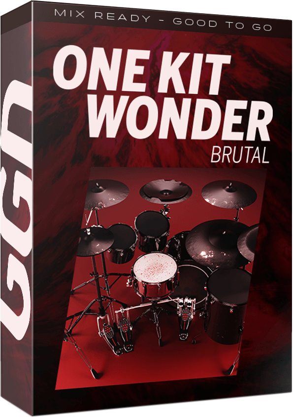 GetGood Drums One Kit Wonder: Brutal Drum Library | Sweetwater