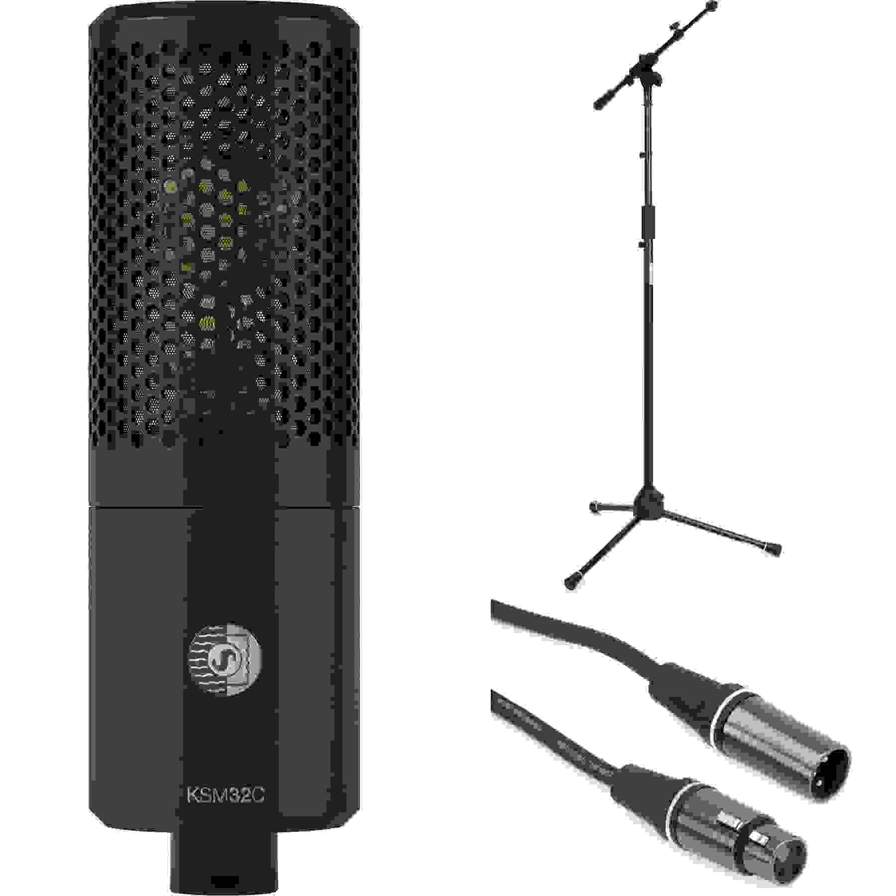 Shure KSM32C/SM Large-diaphragm Cardioid Condenser Microphone with ...