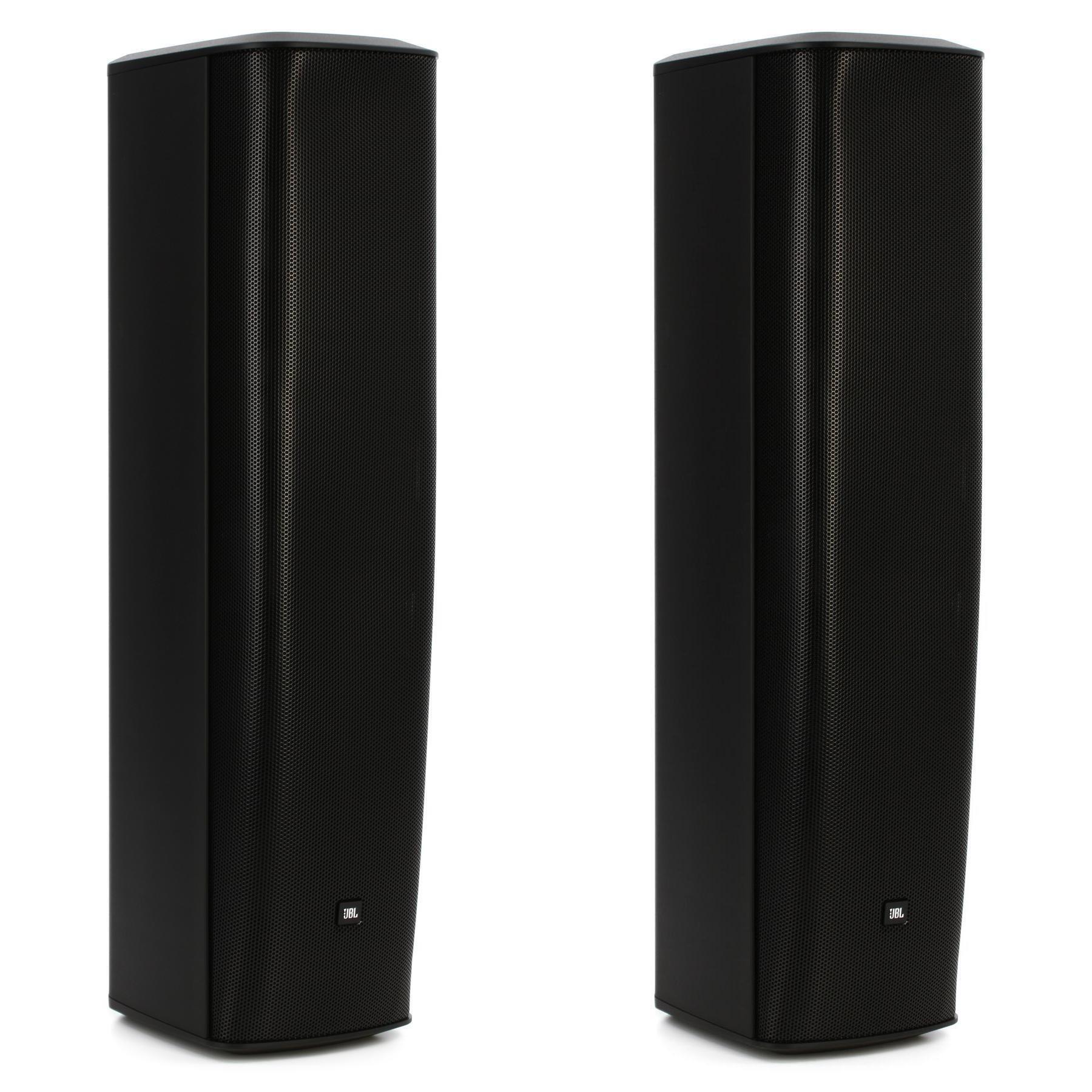 JBL CBT 1000 Adjustable Coverage Column Installation Speaker Pair ...