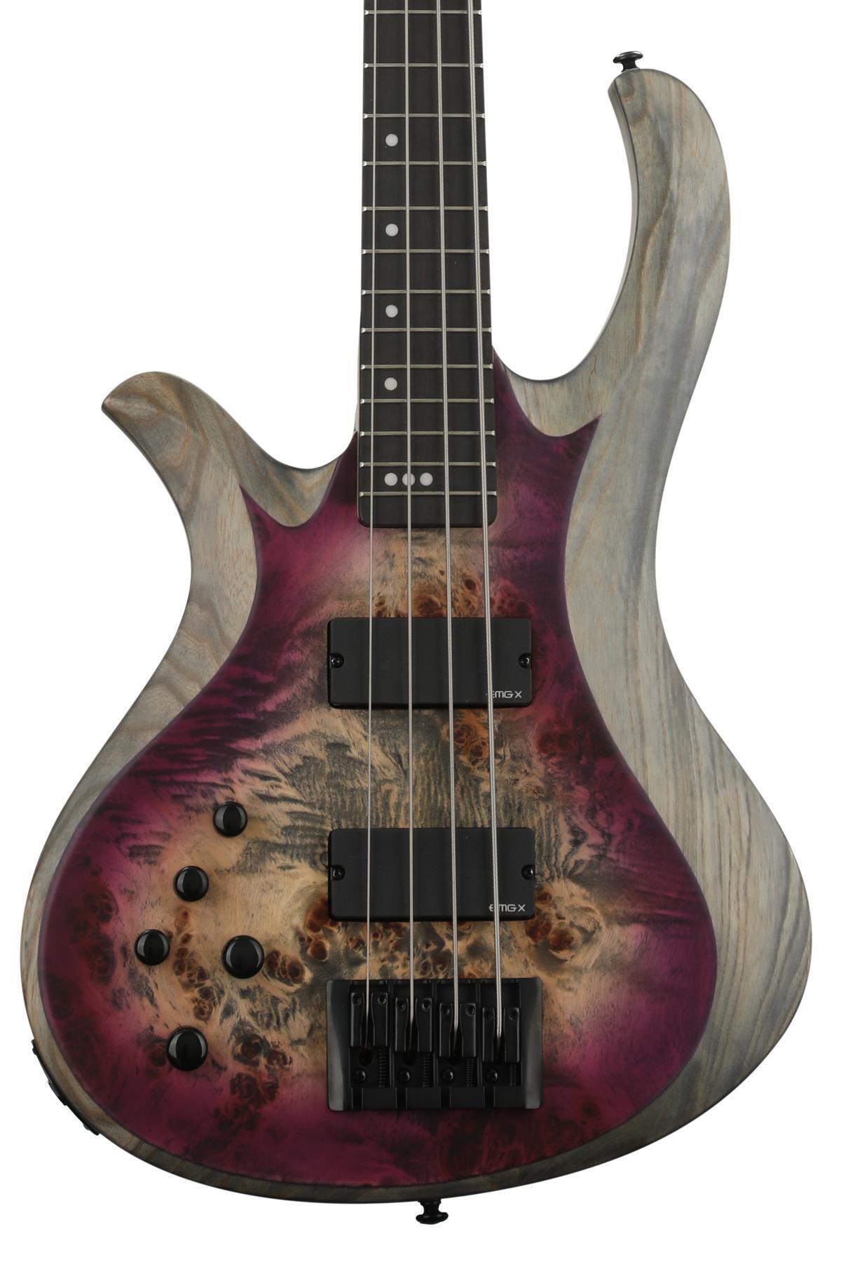 Schecter Riot-4 Bass Left-handed - Aurora Burst | Sweetwater