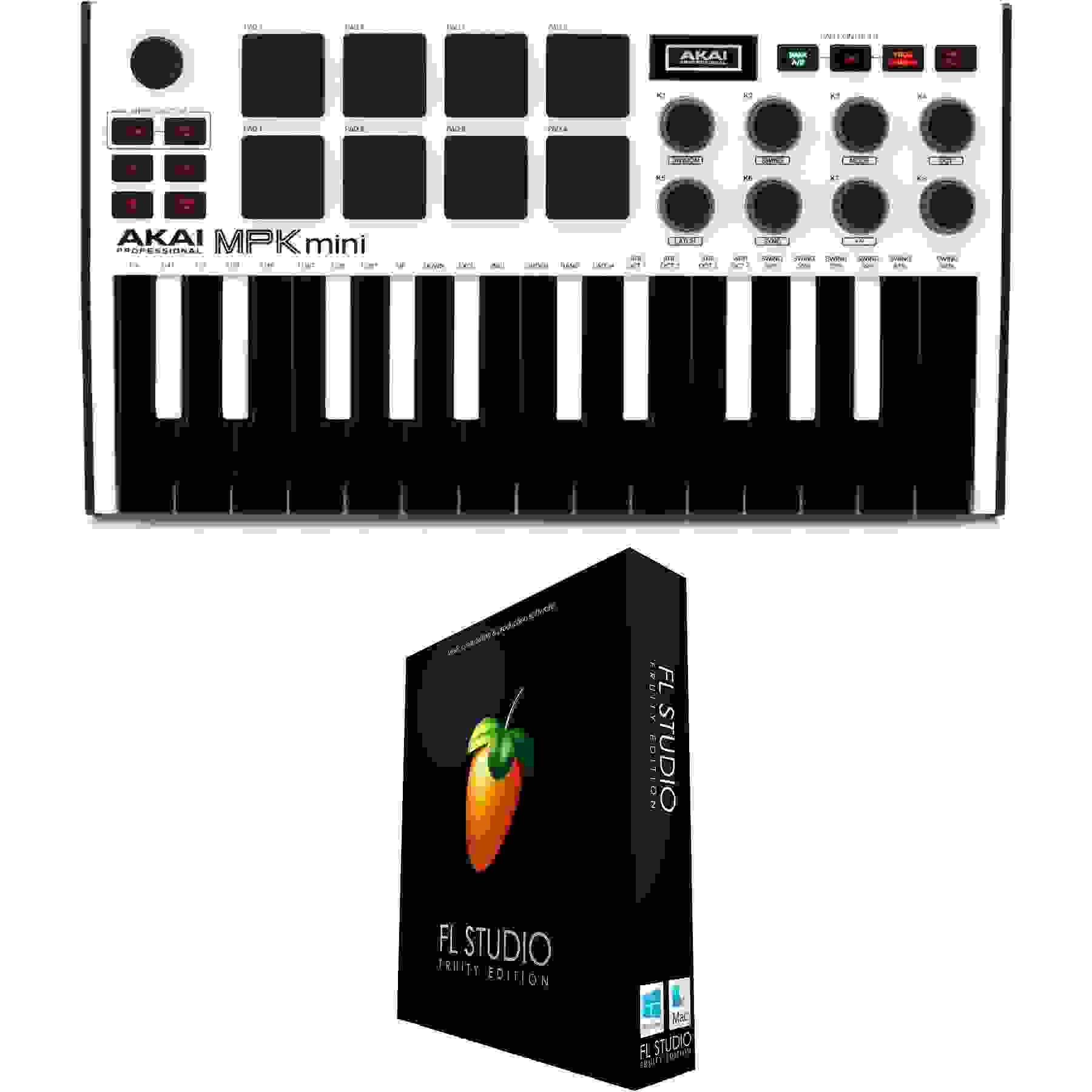 Akai Professional MPK Mini mk3 and FL Studio Fruity Edition - Limited ...