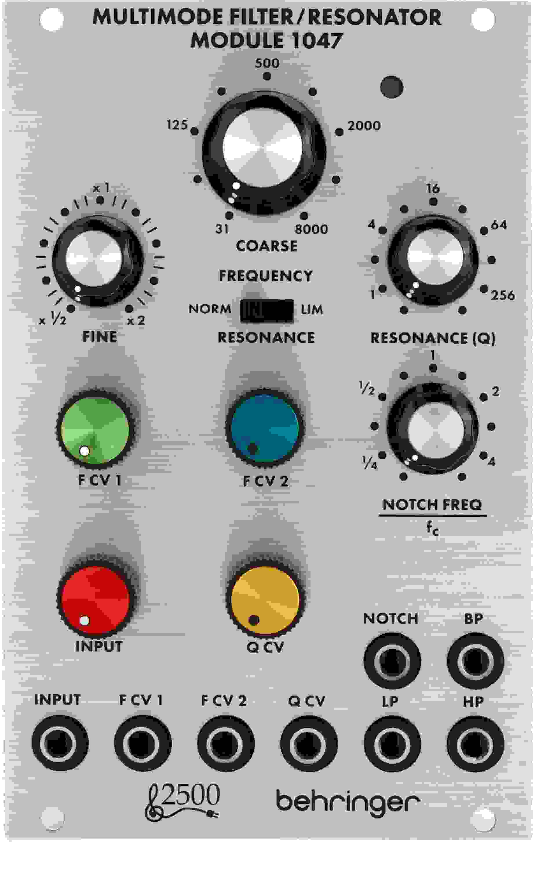 Behringer 1047 Multimode Filter/Resonator Eurorack Module | Sweetwater