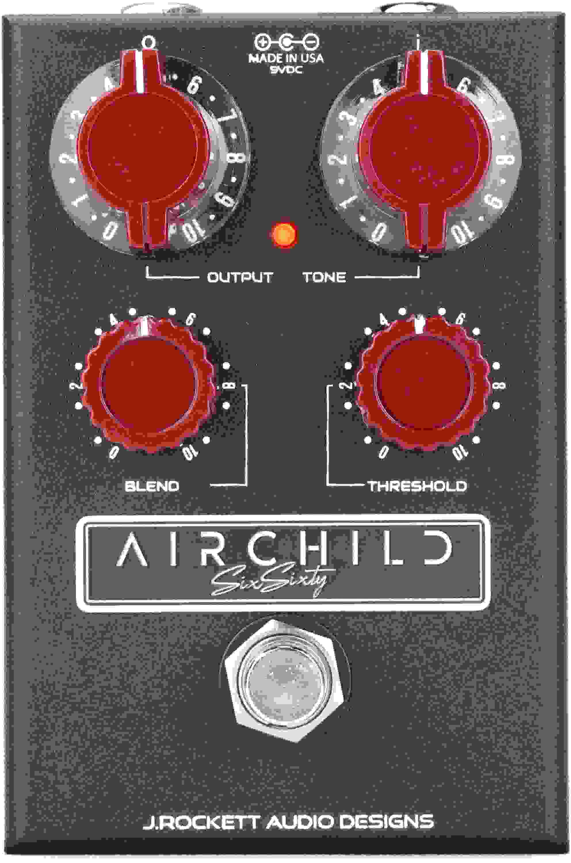J. Rockett Audio Designs Airchild Six Sixty Compressor Pedal | Sweetwater