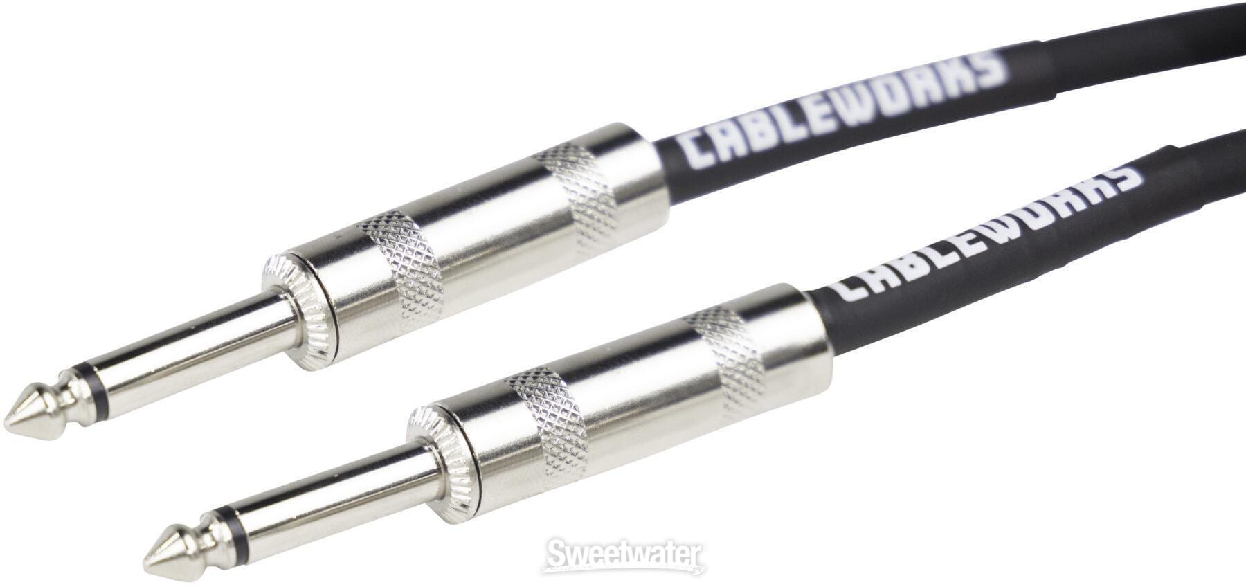 Gator Cableworks Backline Series Instrument Patch Cable - 10 foot ...