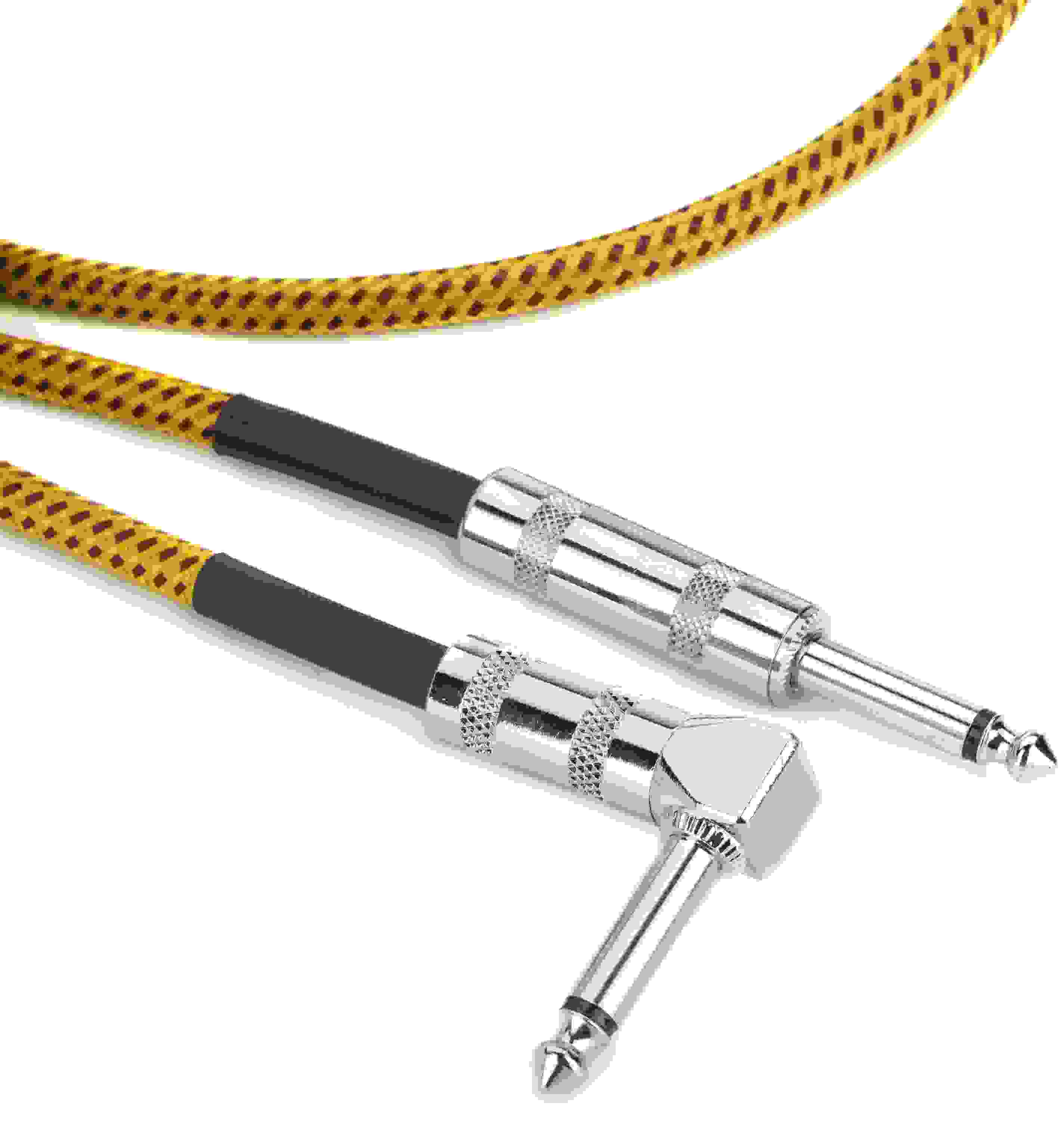 Gator Cableworks Backline Series Braided Instrument Cable - Brown ...